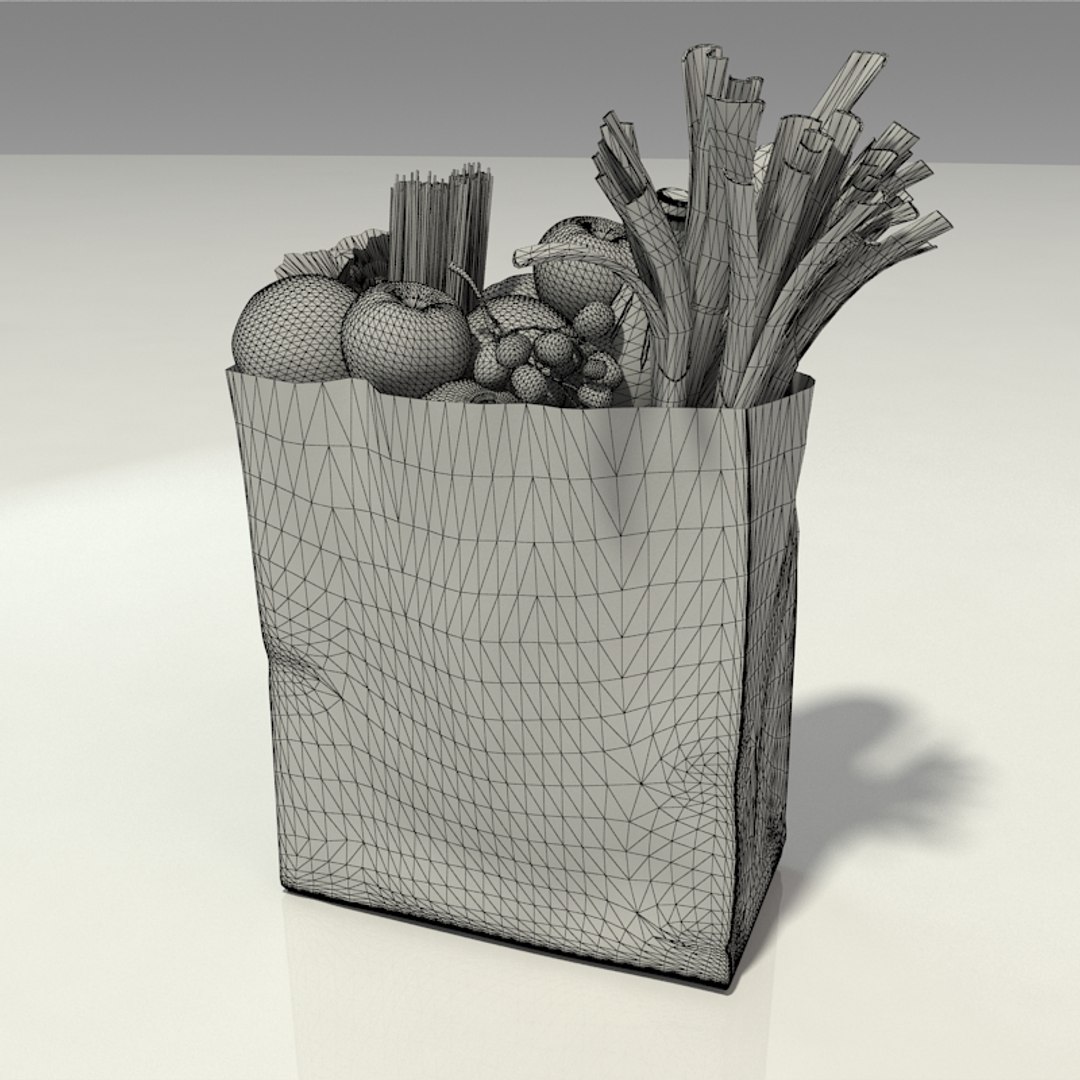 Shopping Bag 3D Model - TurboSquid 1230384