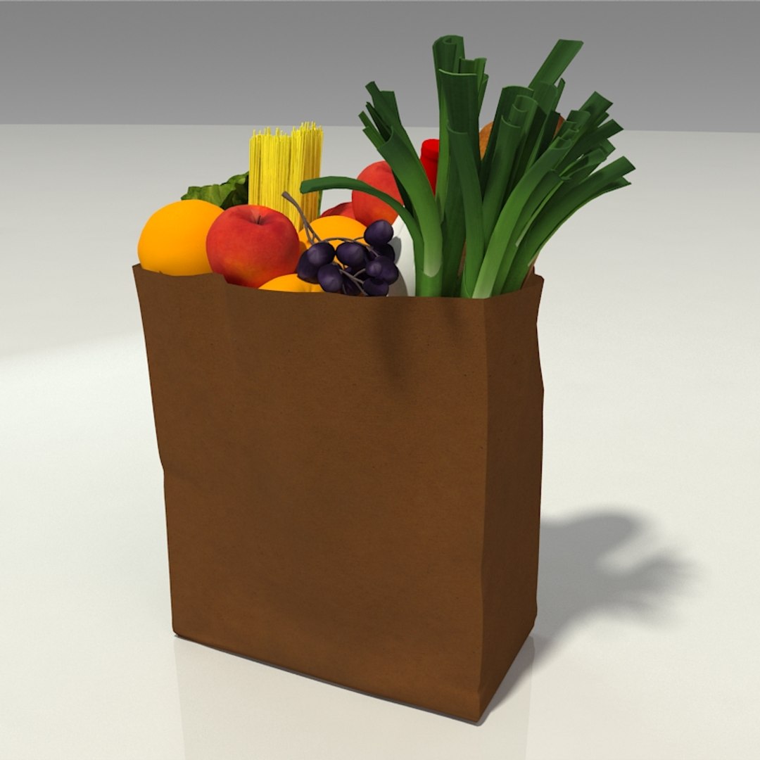 Shopping Bag 3D Model - TurboSquid 1230384