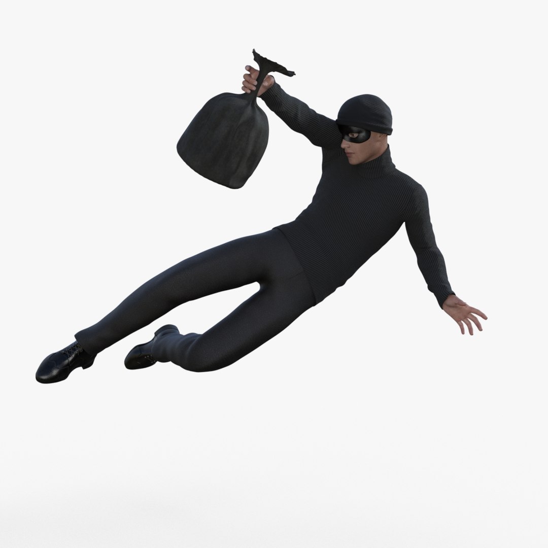 Realistic Thief 3D - TurboSquid 2146149