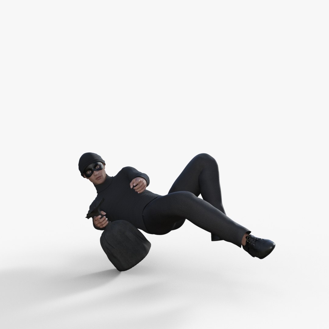 Realistic Thief 3D - TurboSquid 2146149