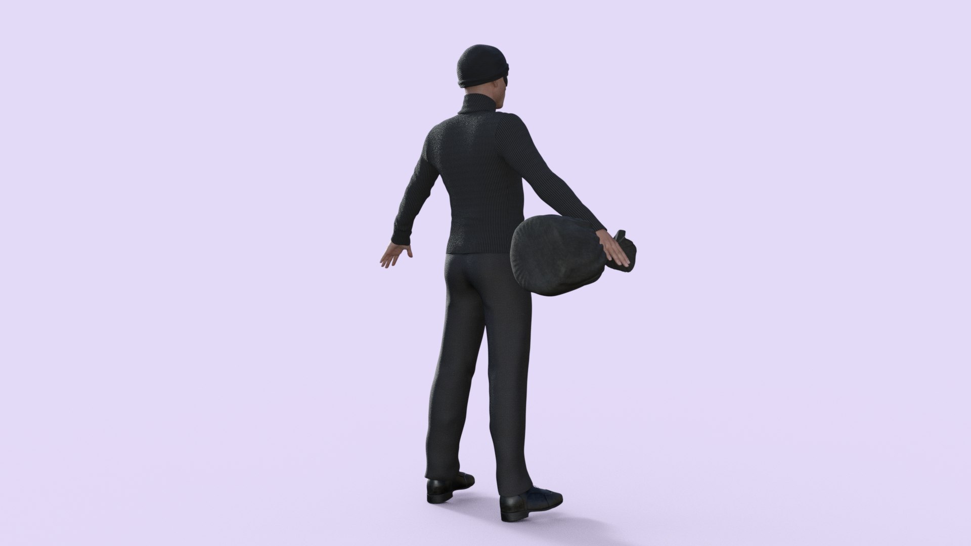 Realistic Thief 3D - TurboSquid 2146149