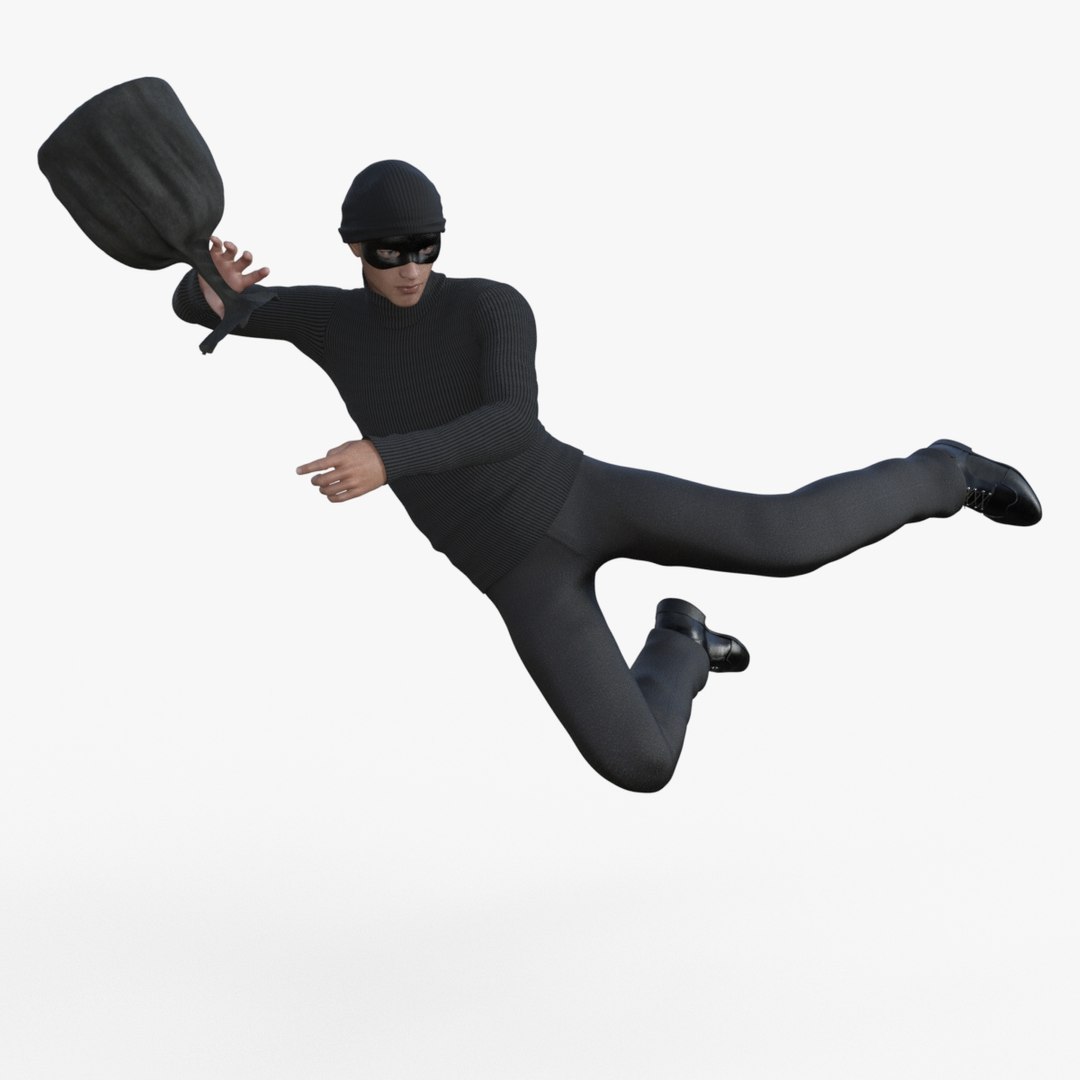 Realistic Thief 3D - TurboSquid 2146149