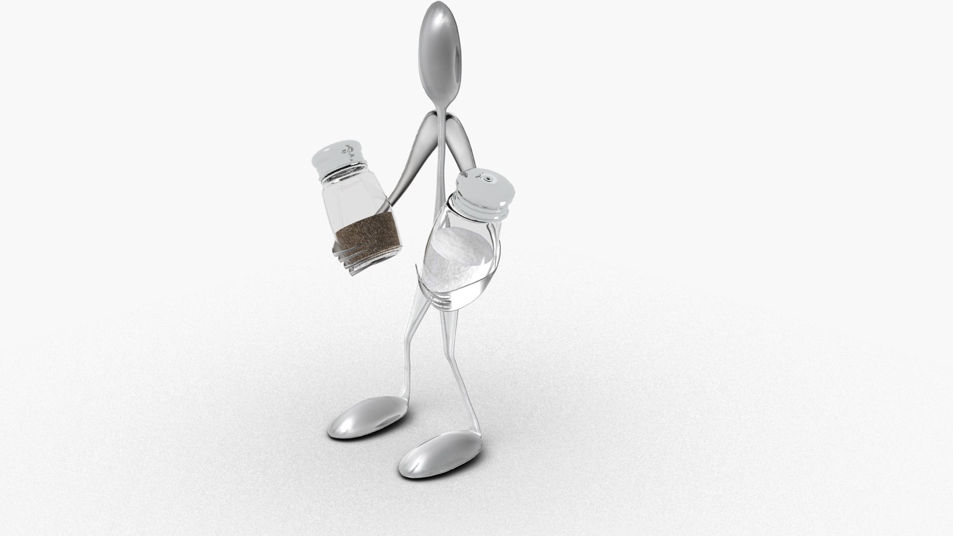 Salt N Peper Holder 3D Model - TurboSquid 2023706