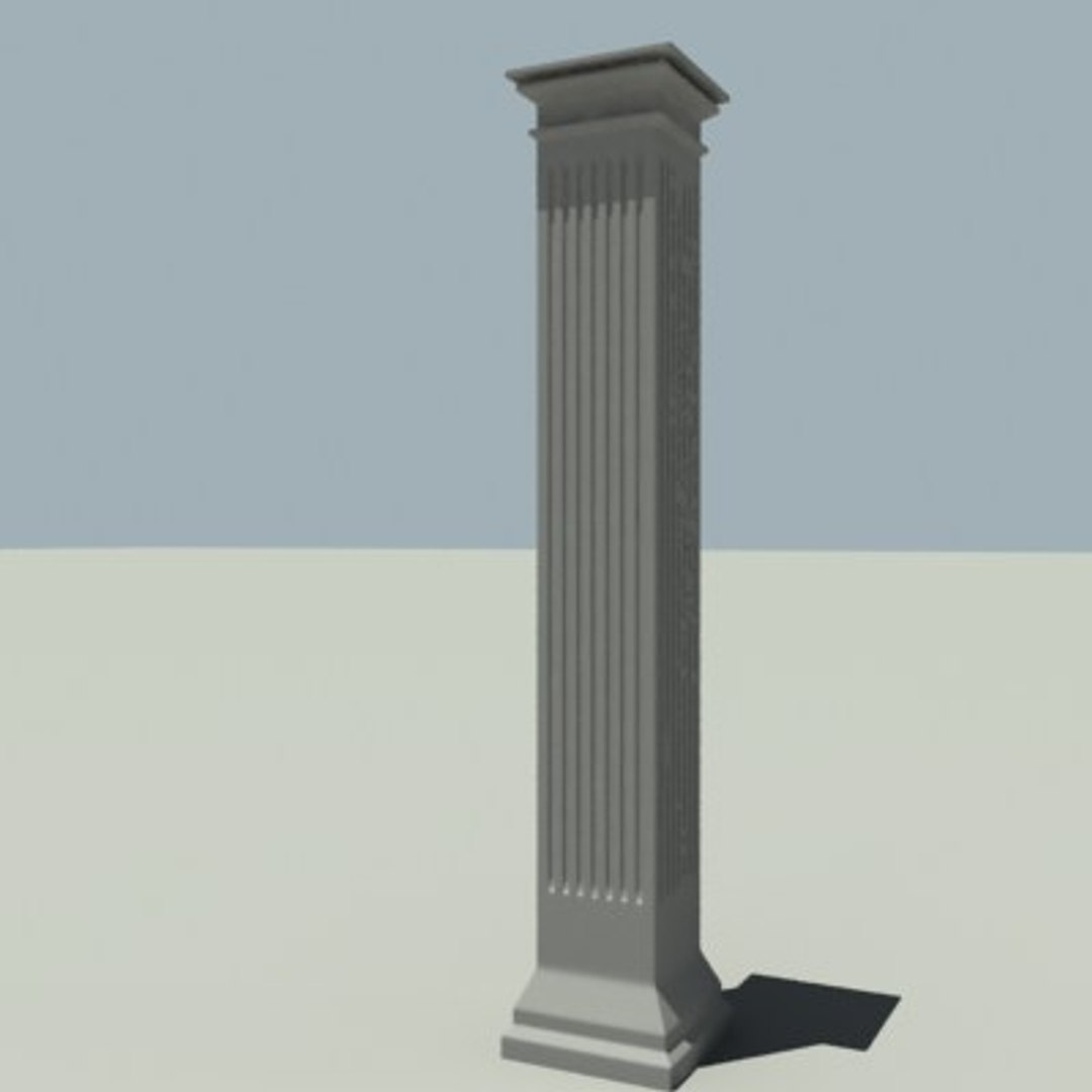 3d Decorative Columns