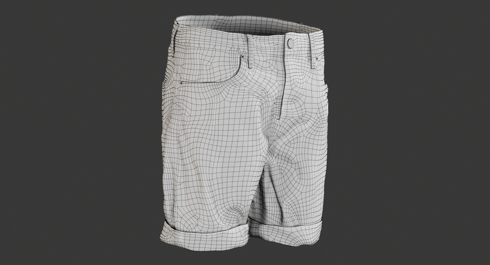 Mesh men s shorts 3D - TurboSquid 1644375