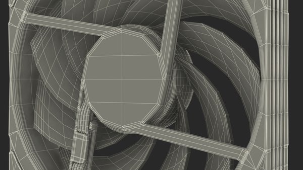 3D 120mm computer fan model - TurboSquid 1513415