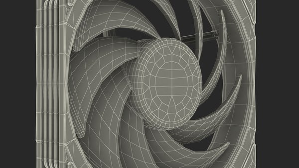 3D 120mm computer fan model - TurboSquid 1513415