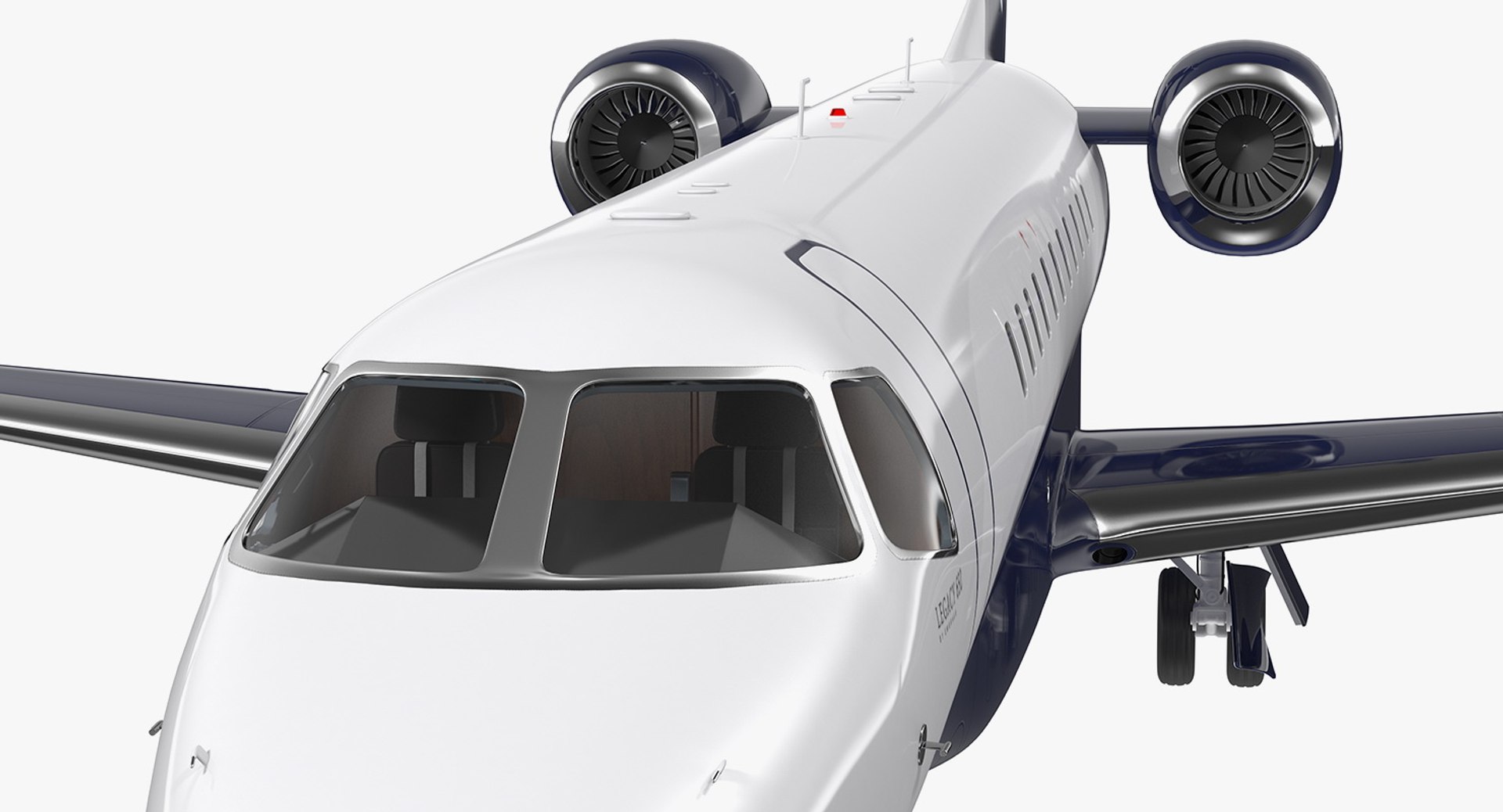 Embraer legacy 650e private jet model - TurboSquid 1365939