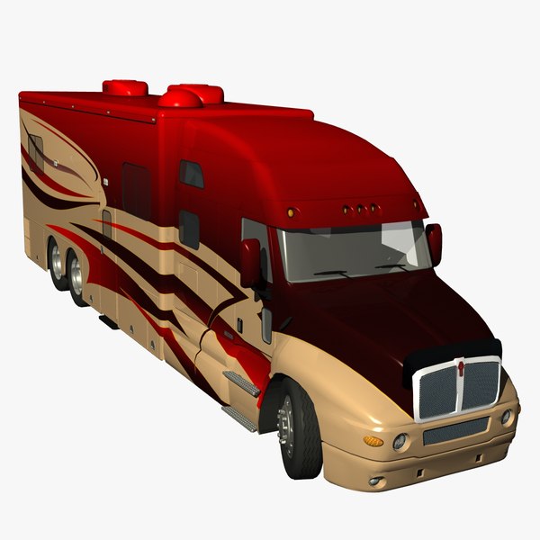 Featherlite race hauler 3D model - TurboSquid 1414715
