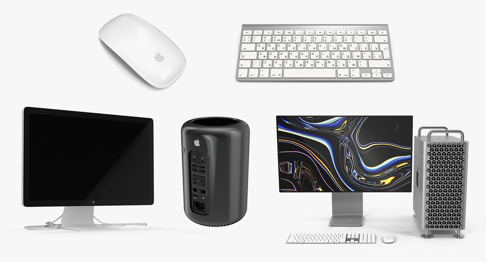 Apple Mac Pro Old Model - TurboSquid 1430637