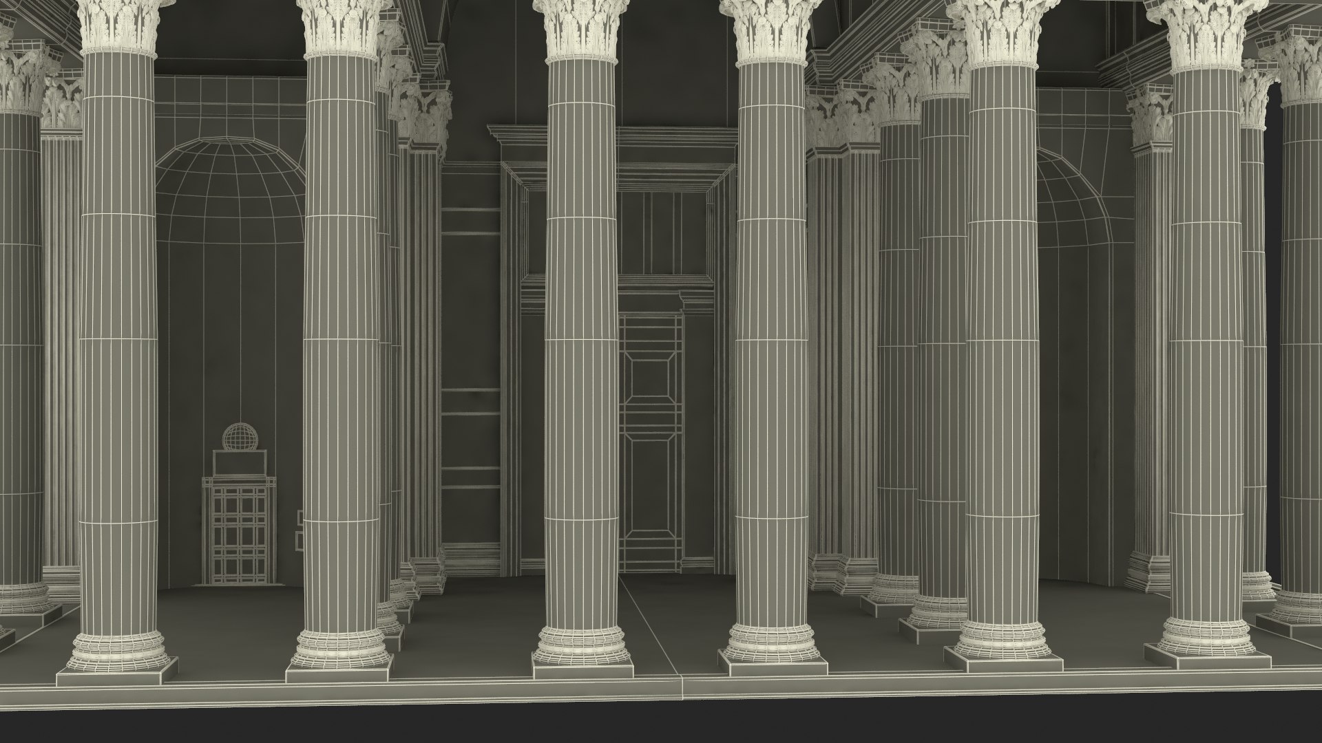 Classical Roman Pantheon Building New 3D Model - TurboSquid 2321503