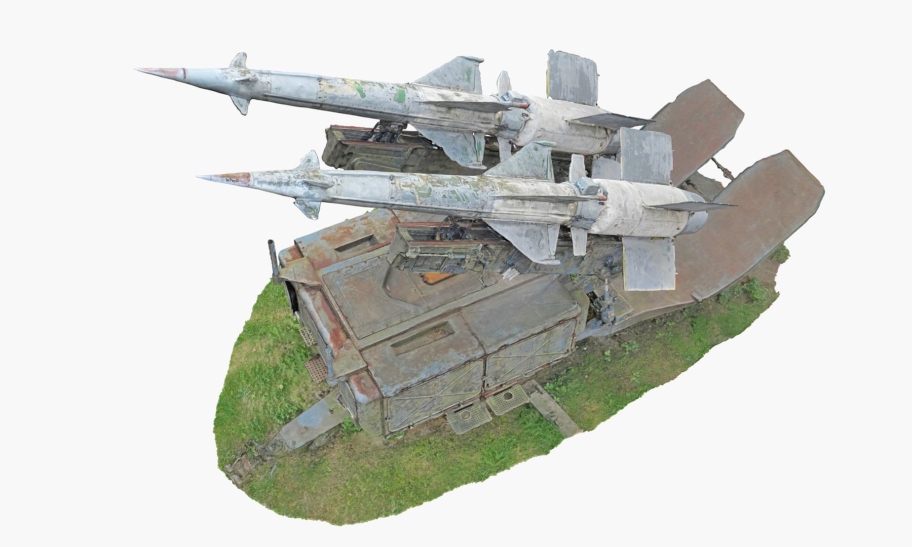 Old Russian Rocket Launcher 3D Model - TurboSquid 1963700