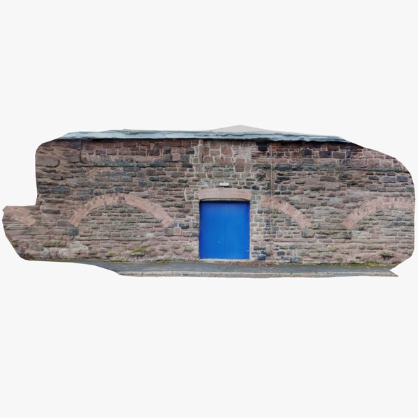 3D Old Dock Wall - TurboSquid 2009576