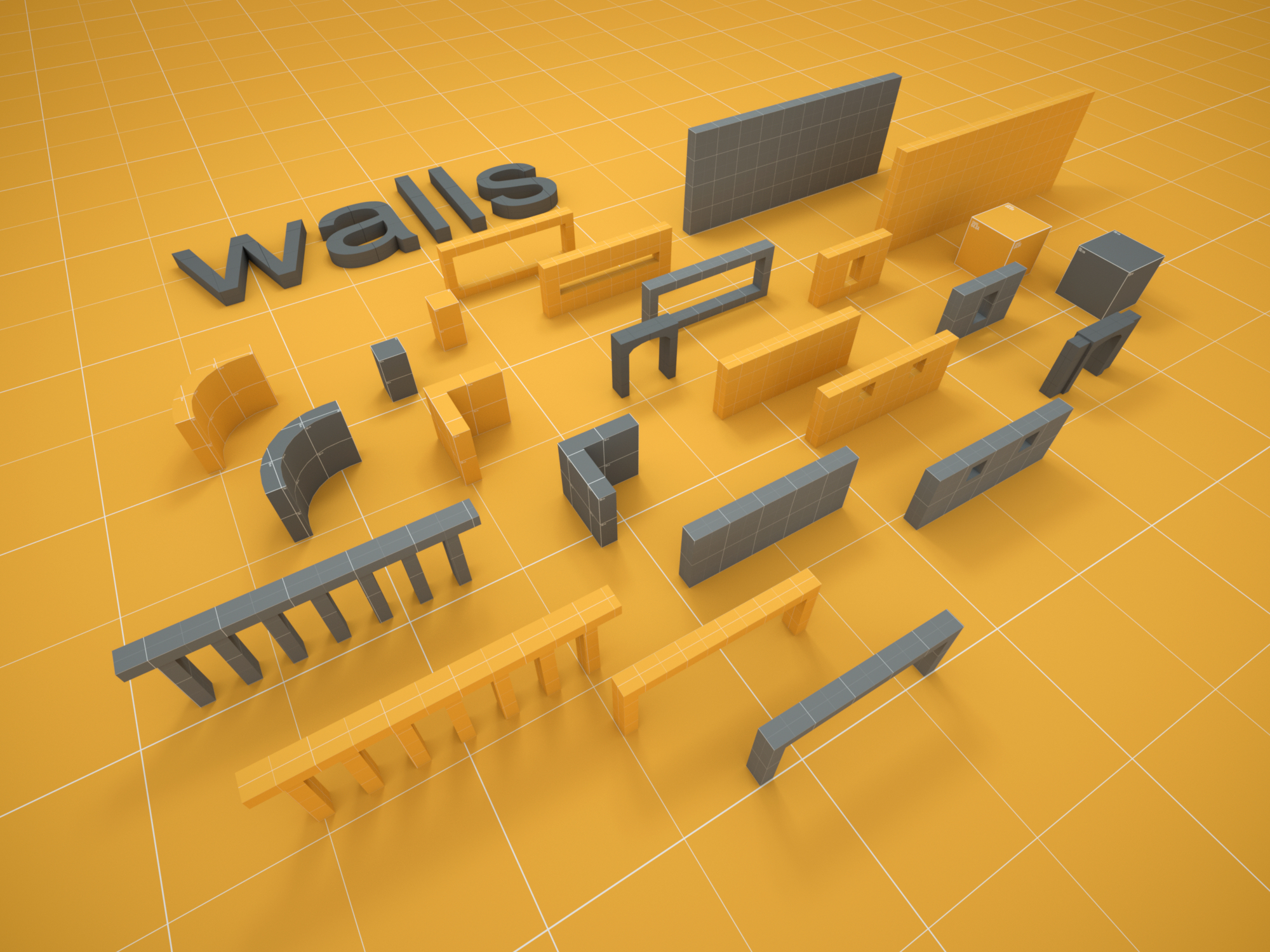 3d model template games