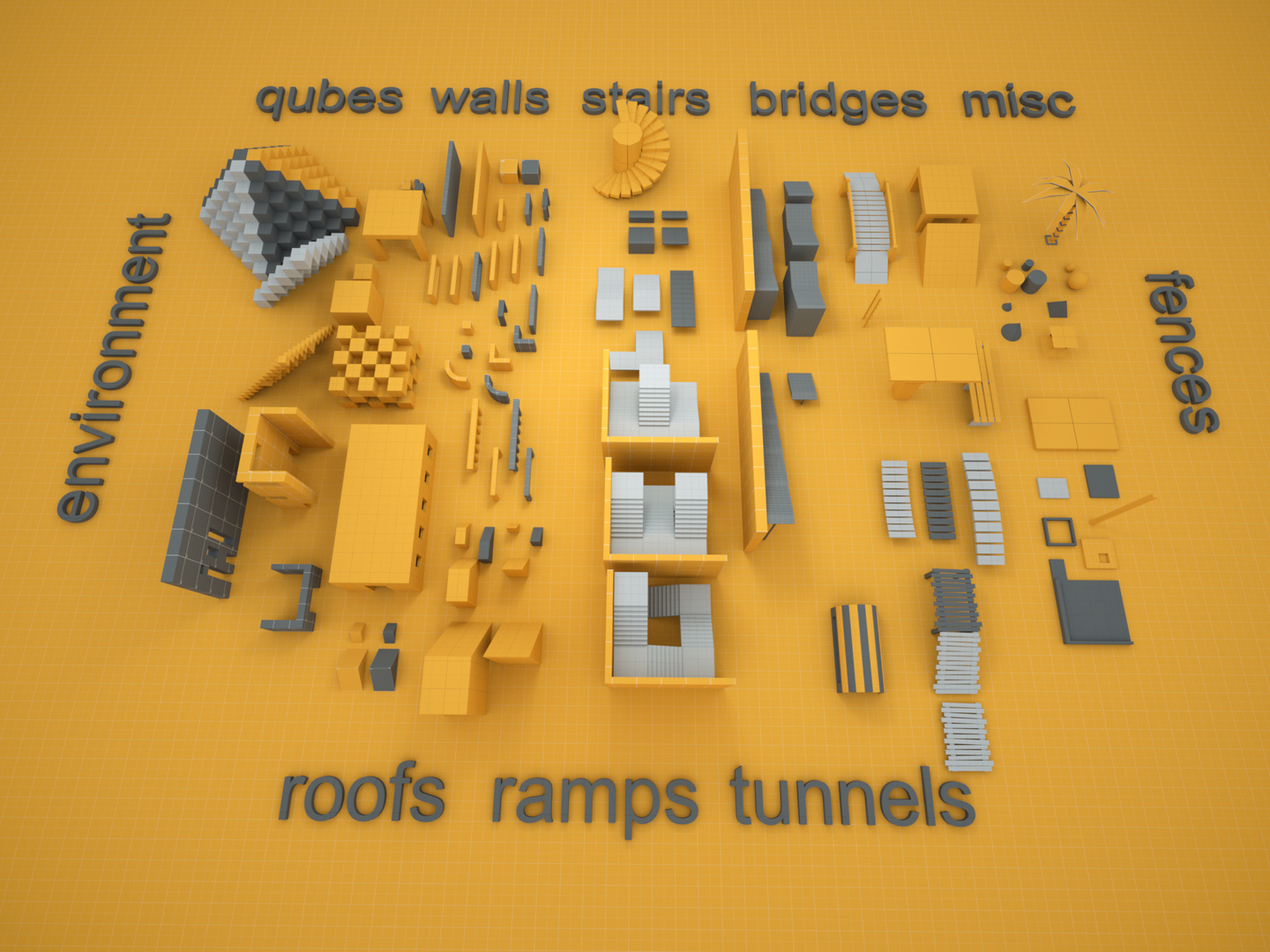 3d model template games