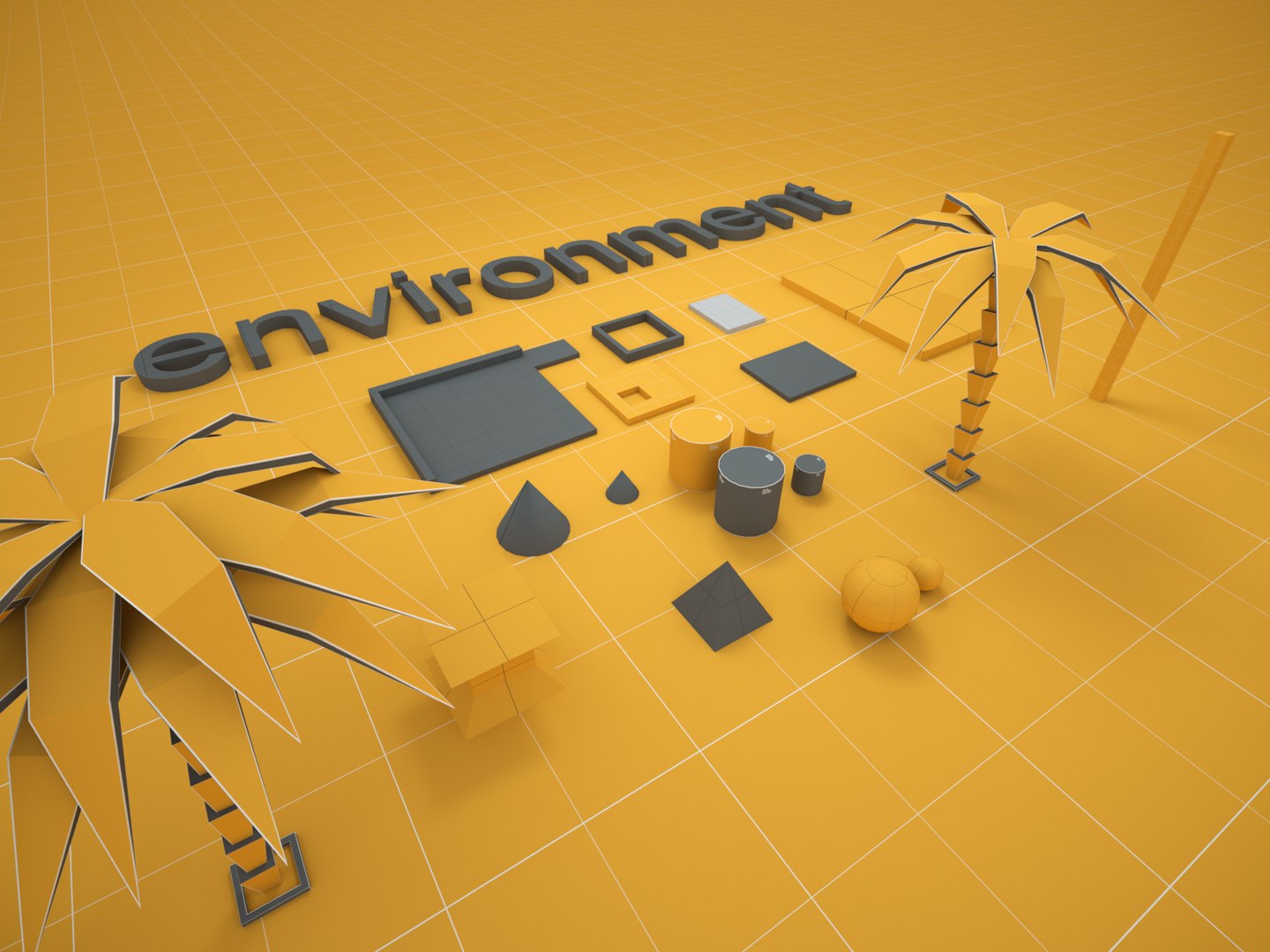 3d Model Template Games