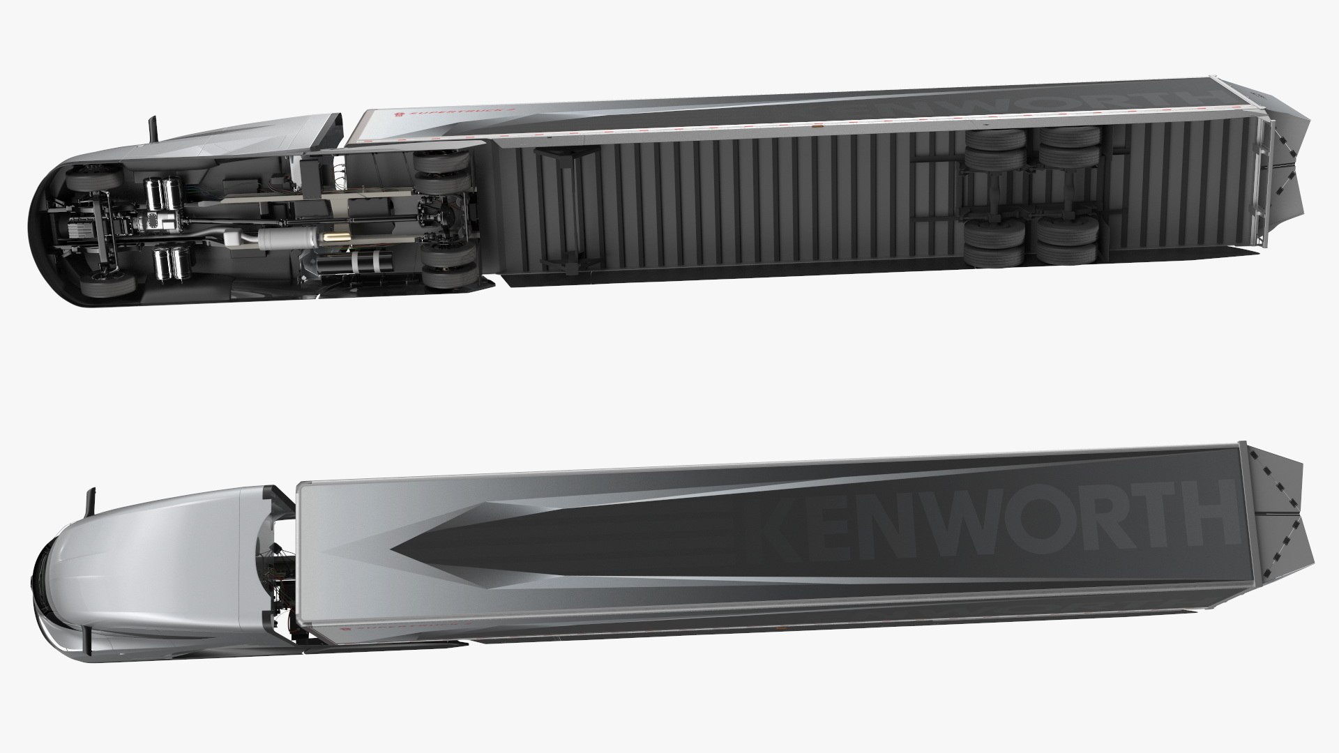 Kenworth SuperTruck 2 Rigged For Maya 3D Model - TurboSquid 2315063