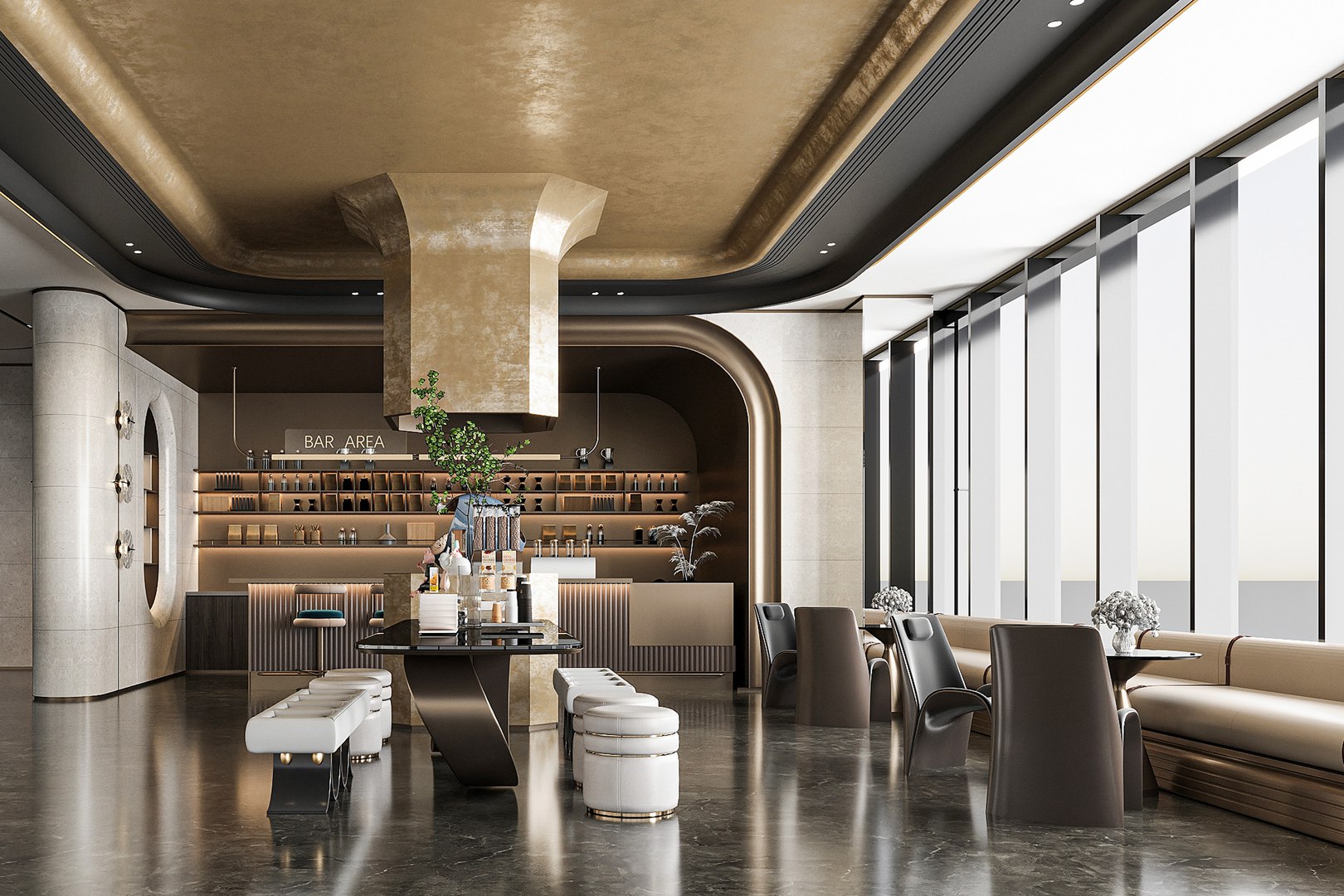 3D Modern Lobby - TurboSquid 2429296