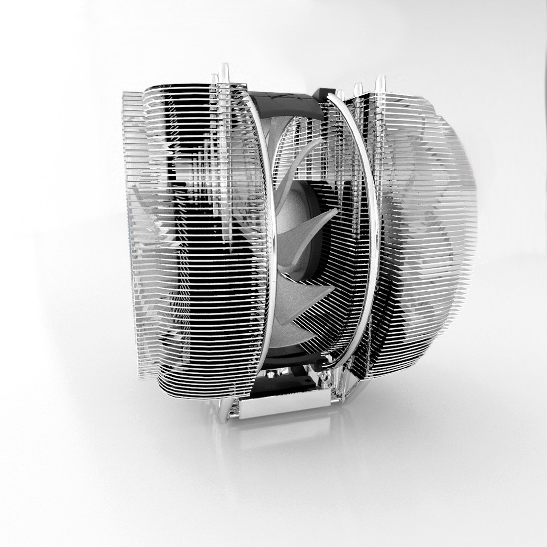 Cpu Cooler 3d Model