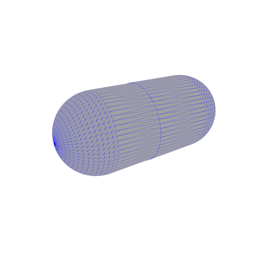 3D pill capsule model - TurboSquid 1221544