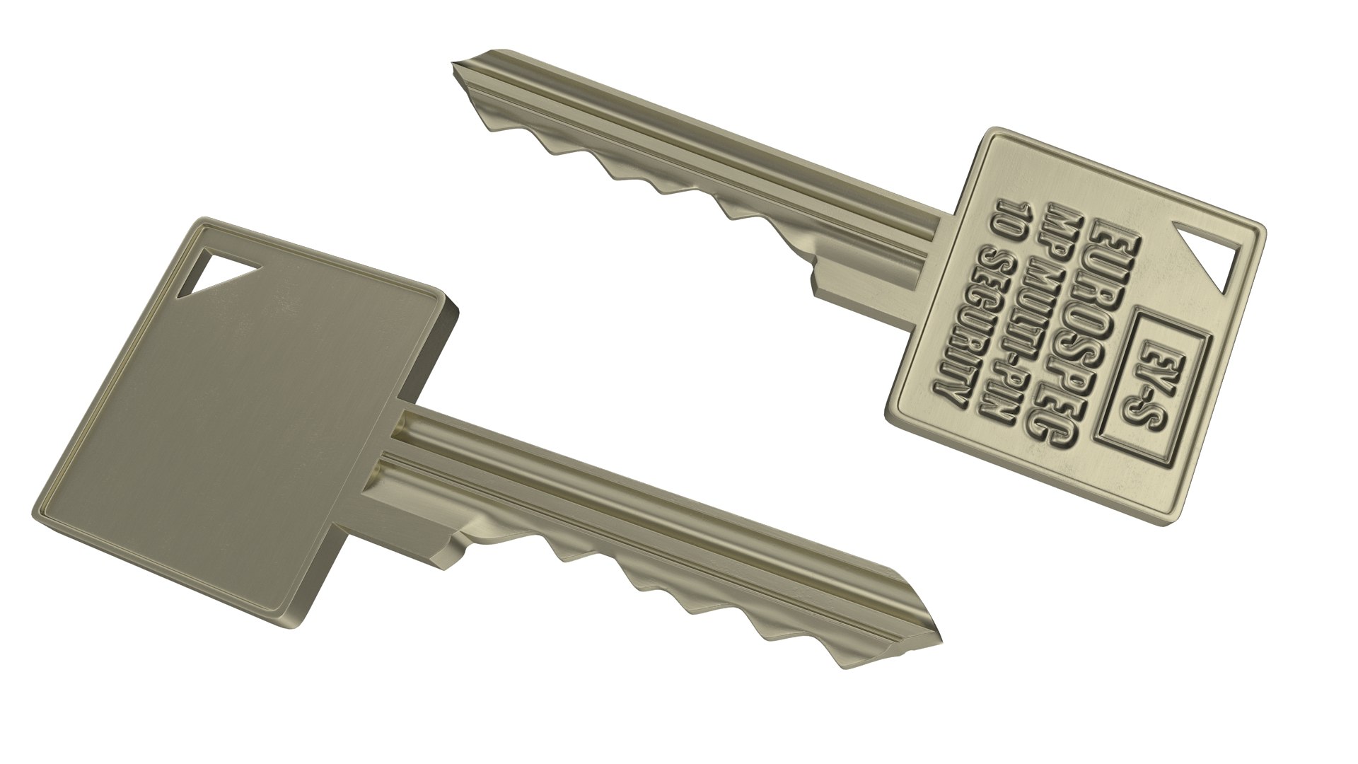 Key Type Schlage 3D Model - TurboSquid 2222195