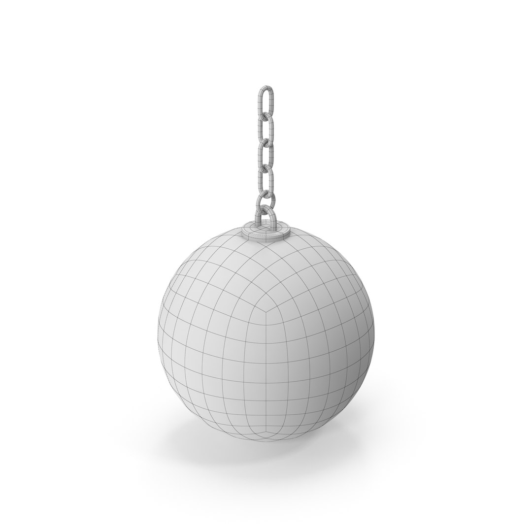 White Wrecking Ball 3D Model - TurboSquid 2200304