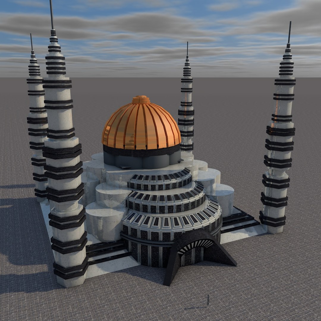 Mosque 3d Model