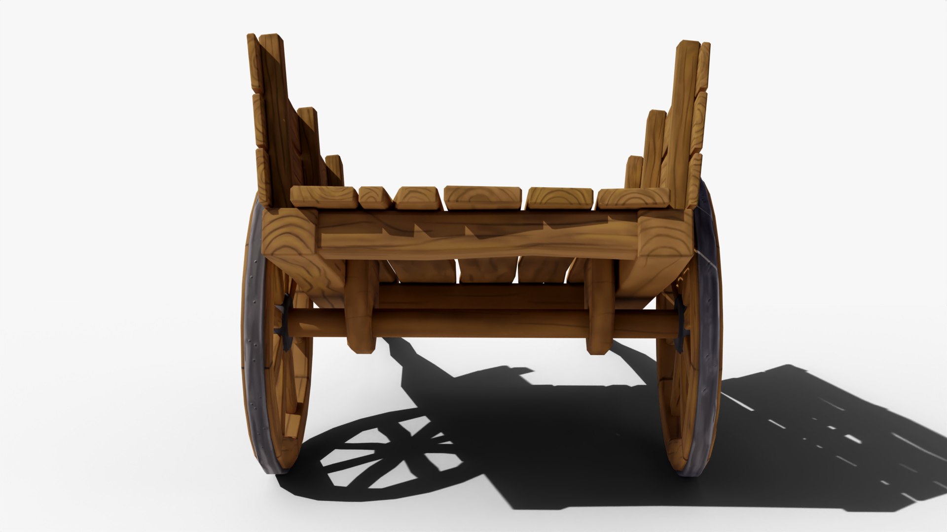 3D Model Stylized Cart - TurboSquid 1972019