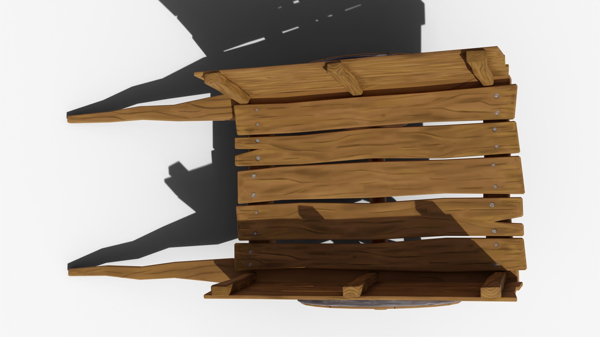 3D Model Stylized Cart - TurboSquid 1972019