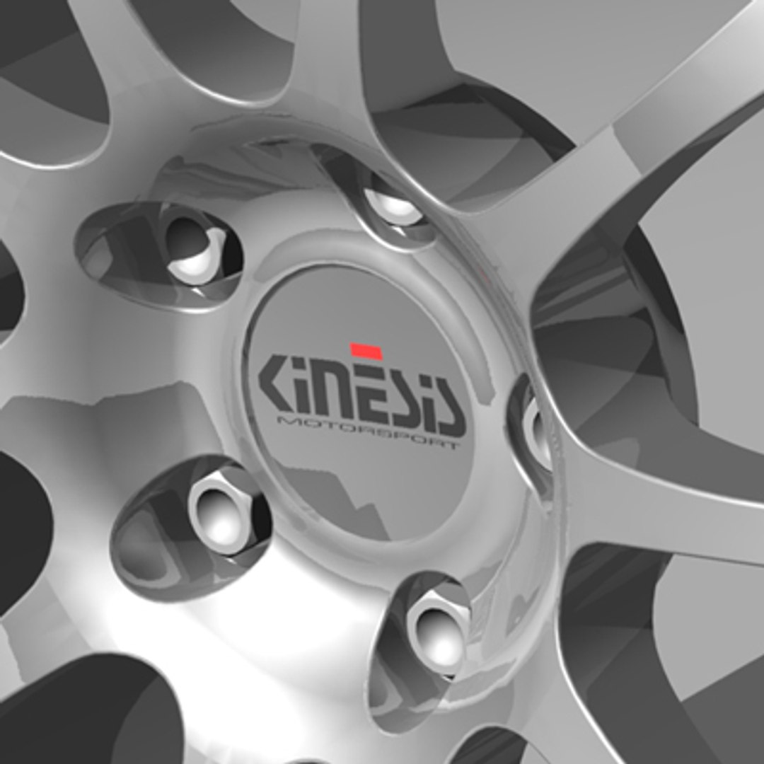 Kinesis K19r Wheel Tires 3d Model