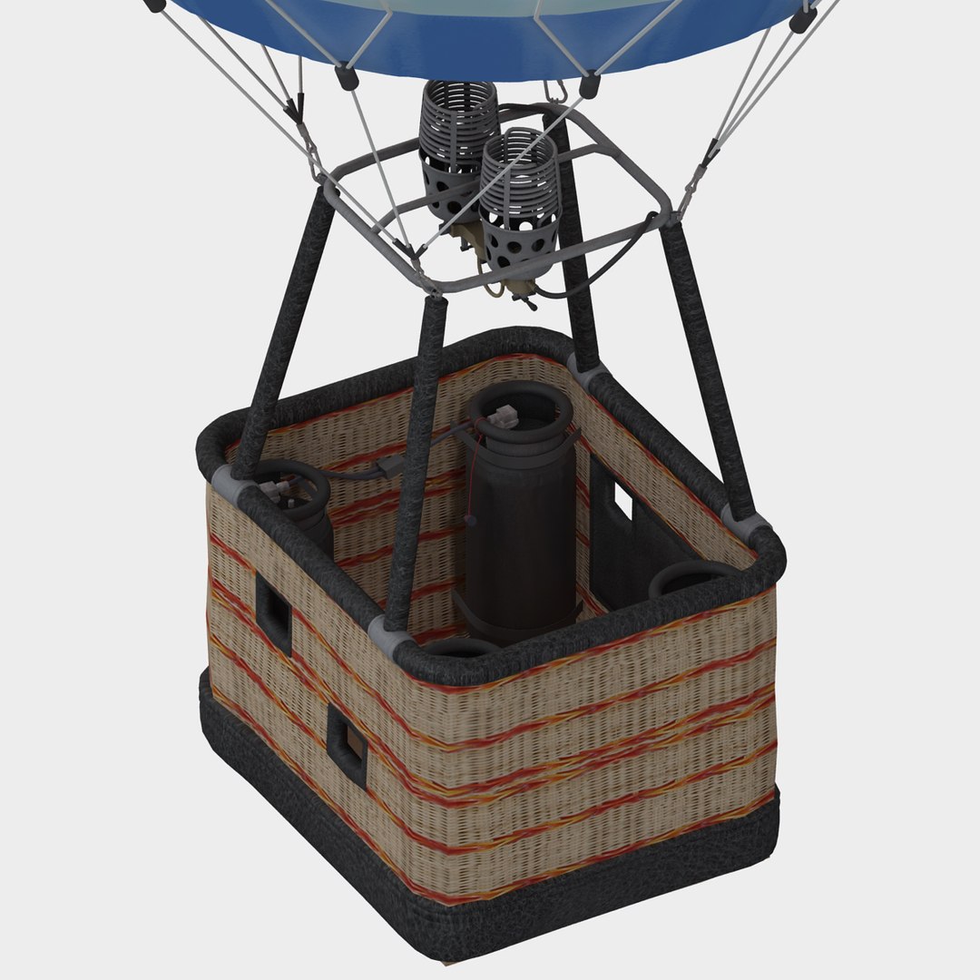 3d Model Air Balloon 2