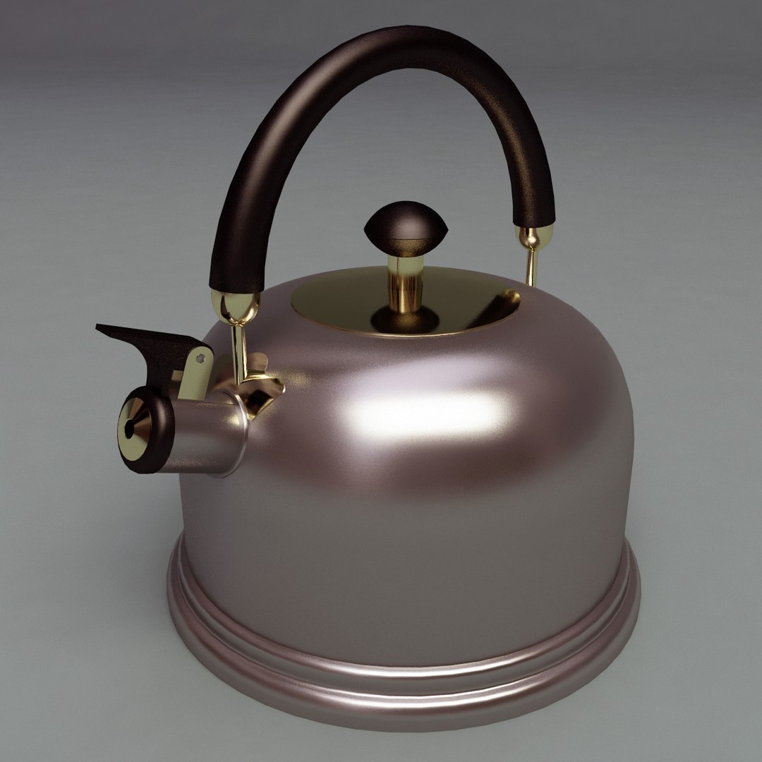 Kettles Modelled 3d Model