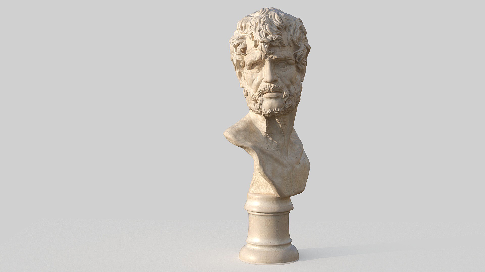 Seneca Bust Model - TurboSquid 2134335