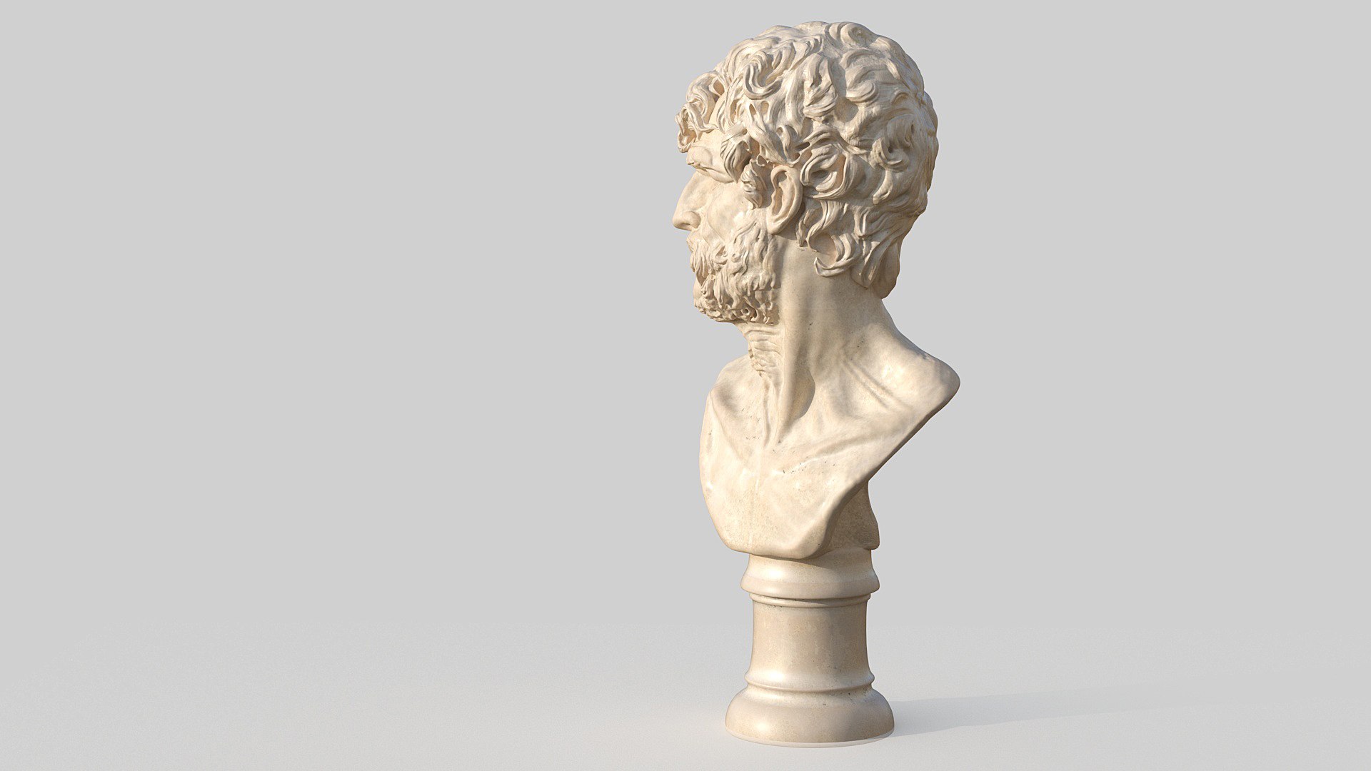 Seneca Bust Model - TurboSquid 2134335