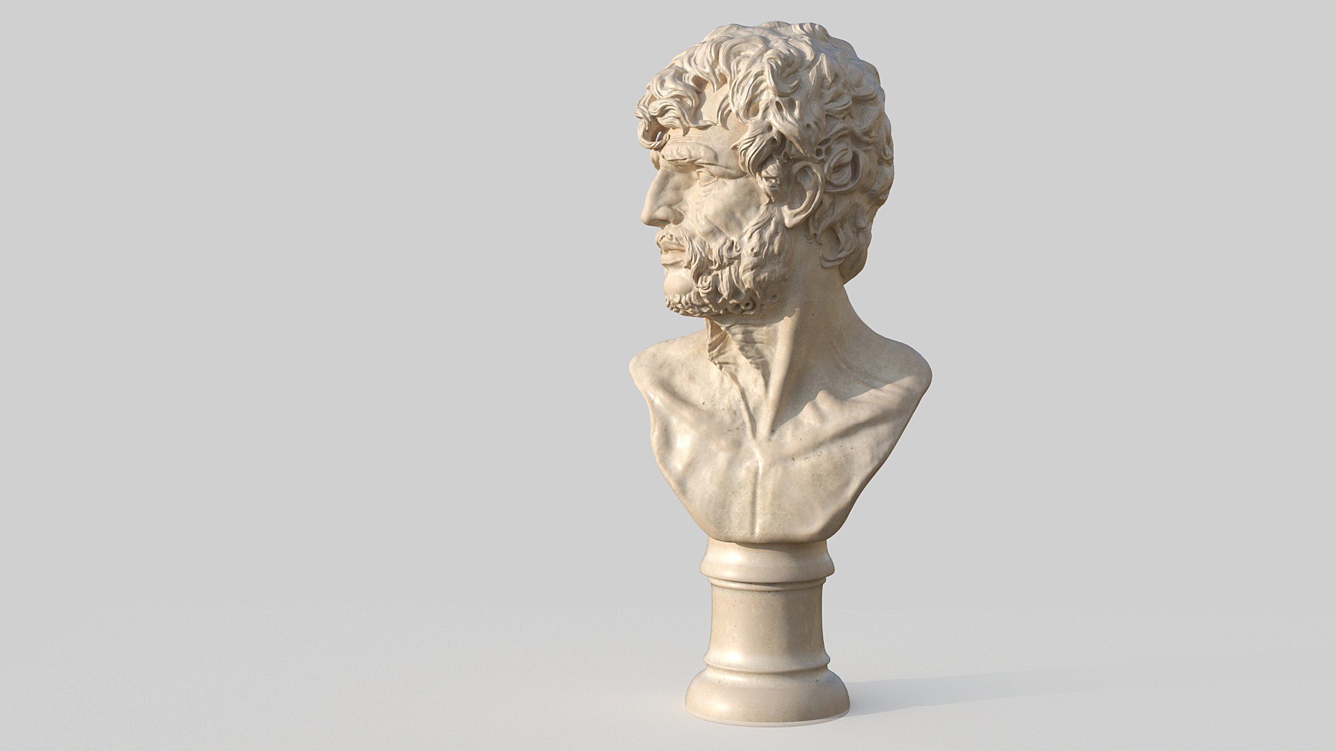 Seneca Bust Model - TurboSquid 2134335