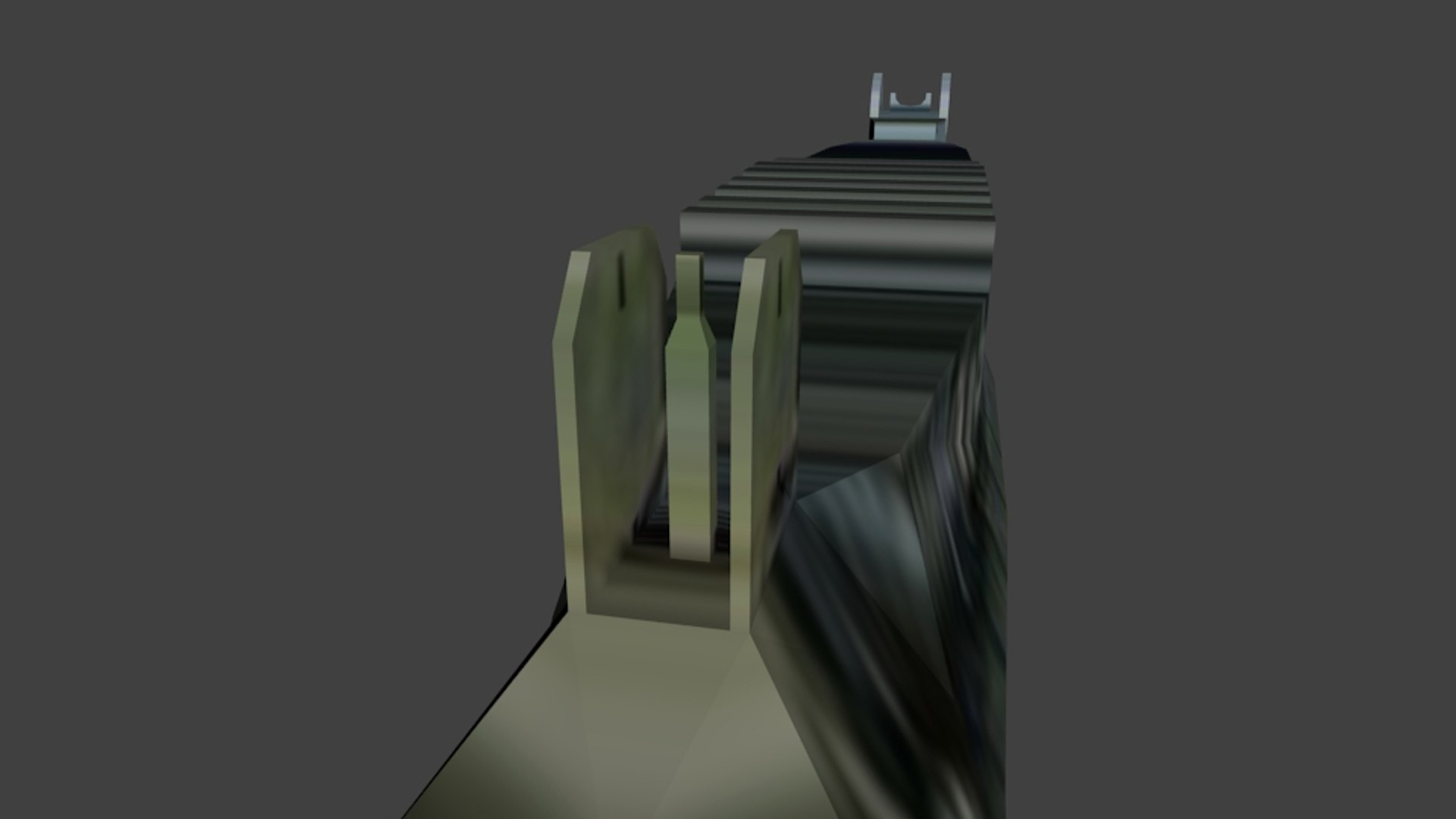 3d Model Modern Sub Machine Msmc