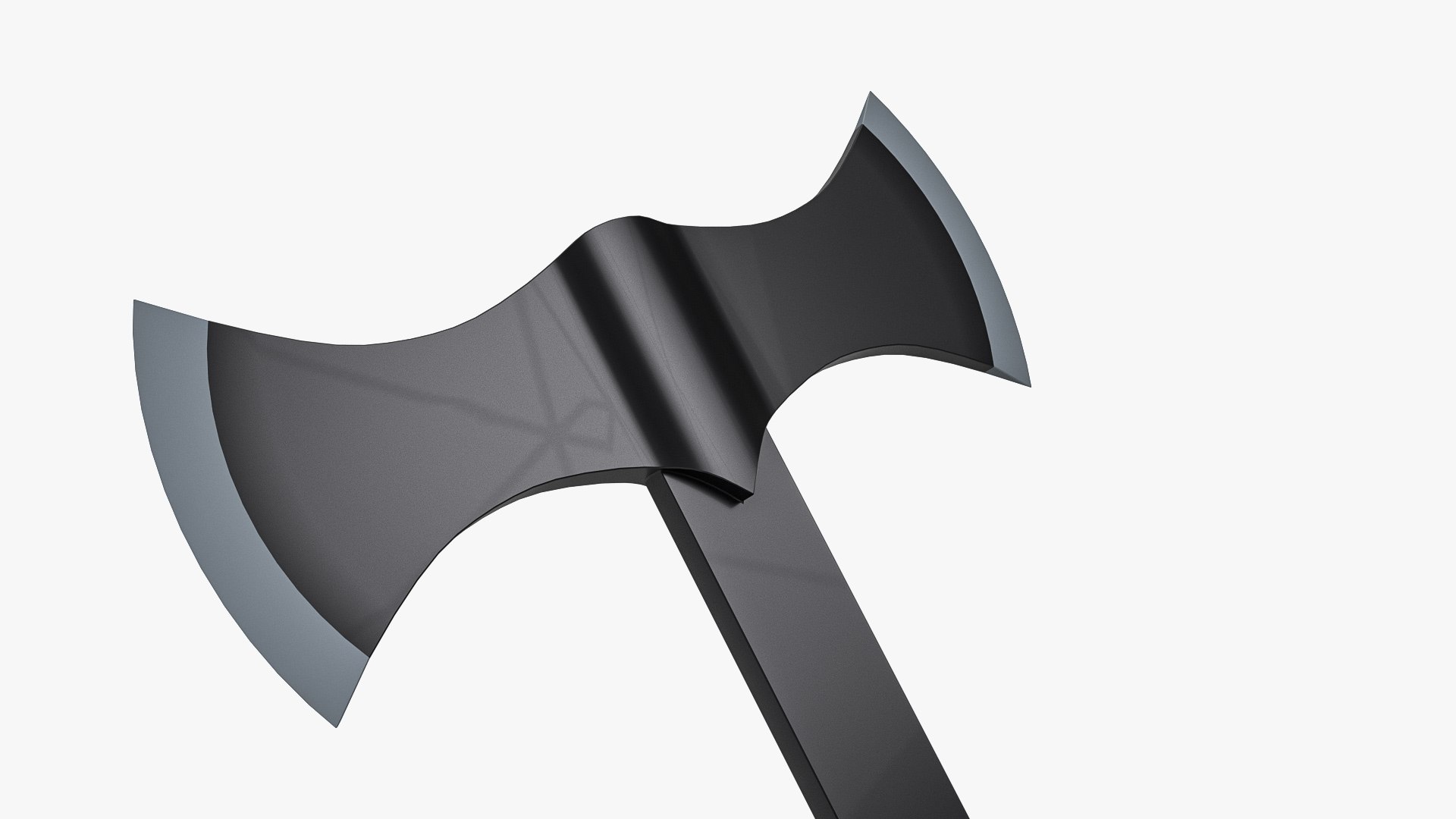 3D Double Bit Axe model - TurboSquid 1786387
