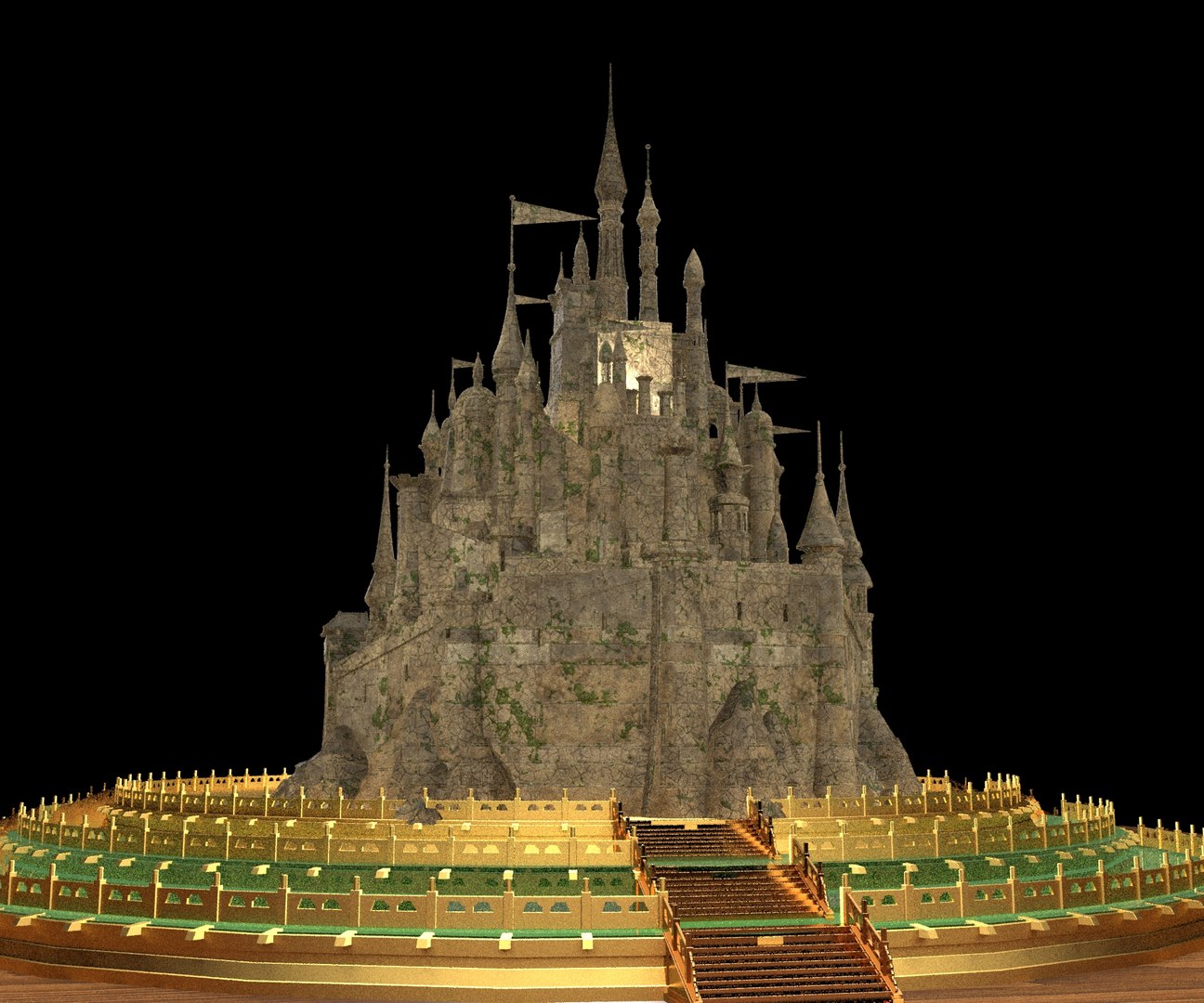 3D Castle - TurboSquid 2036000
