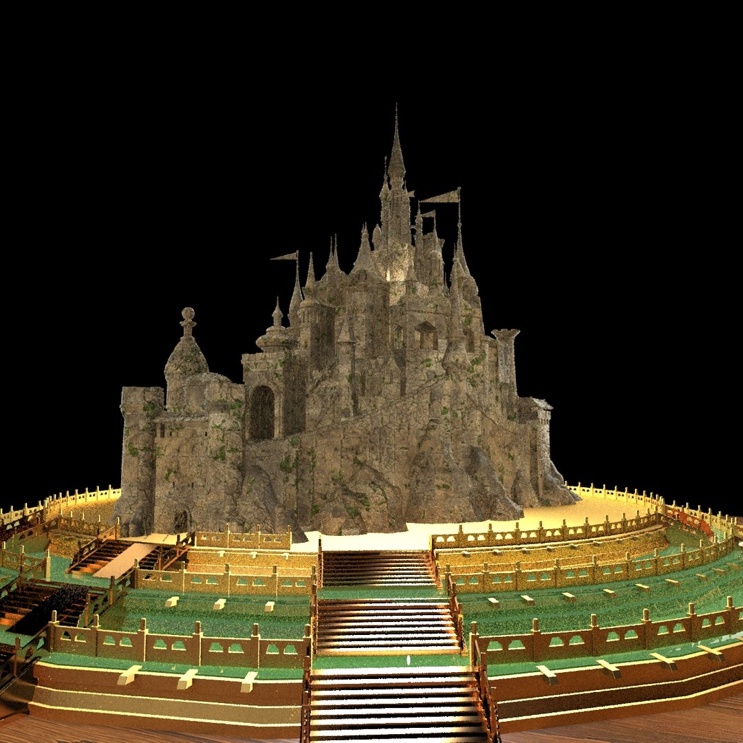 3D Castle - TurboSquid 2036000