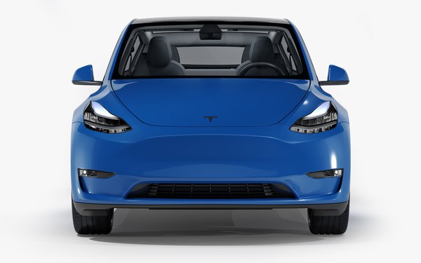 3D tesla y model - TurboSquid 1699861