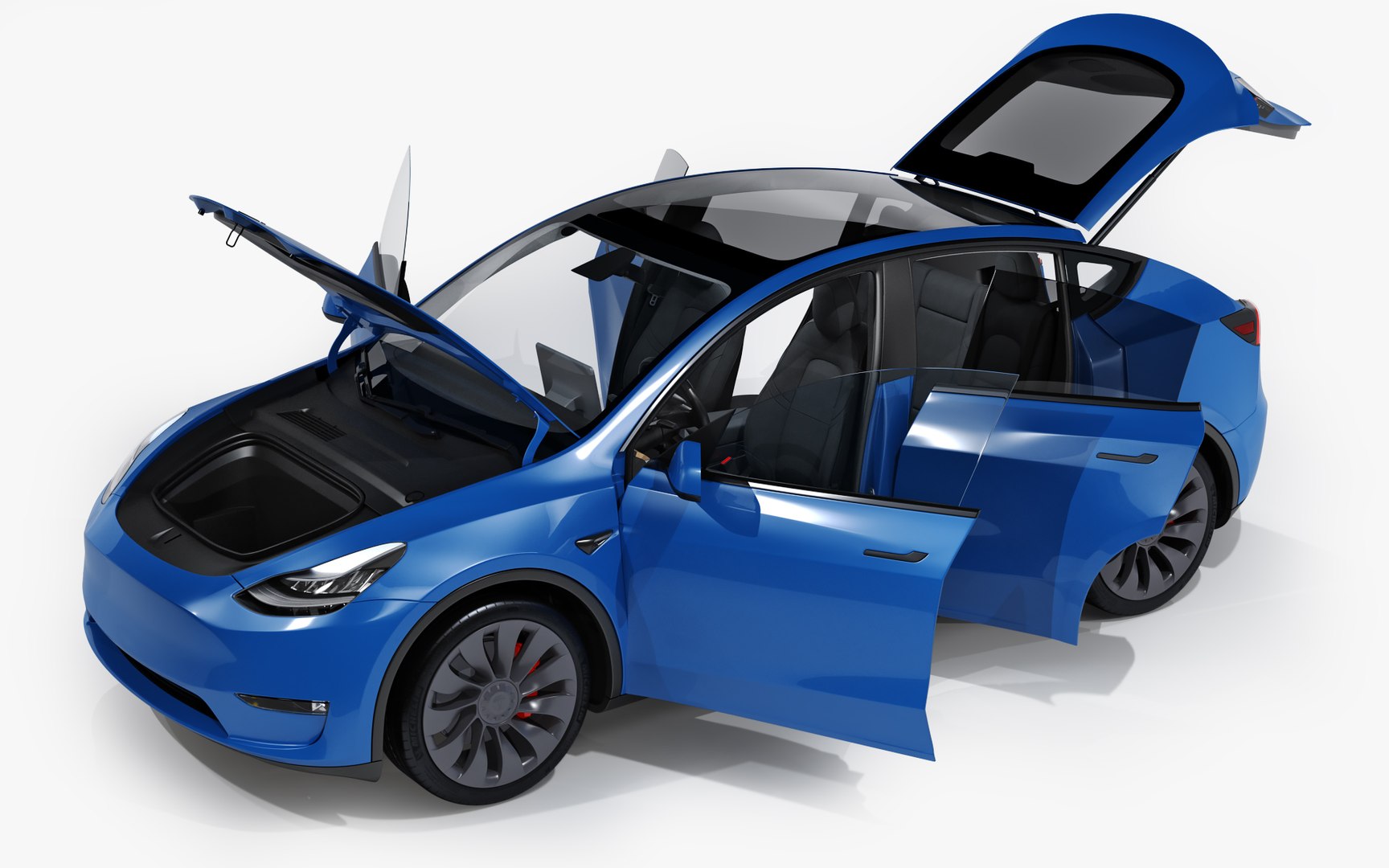3D Tesla Y Model - TurboSquid 1699861