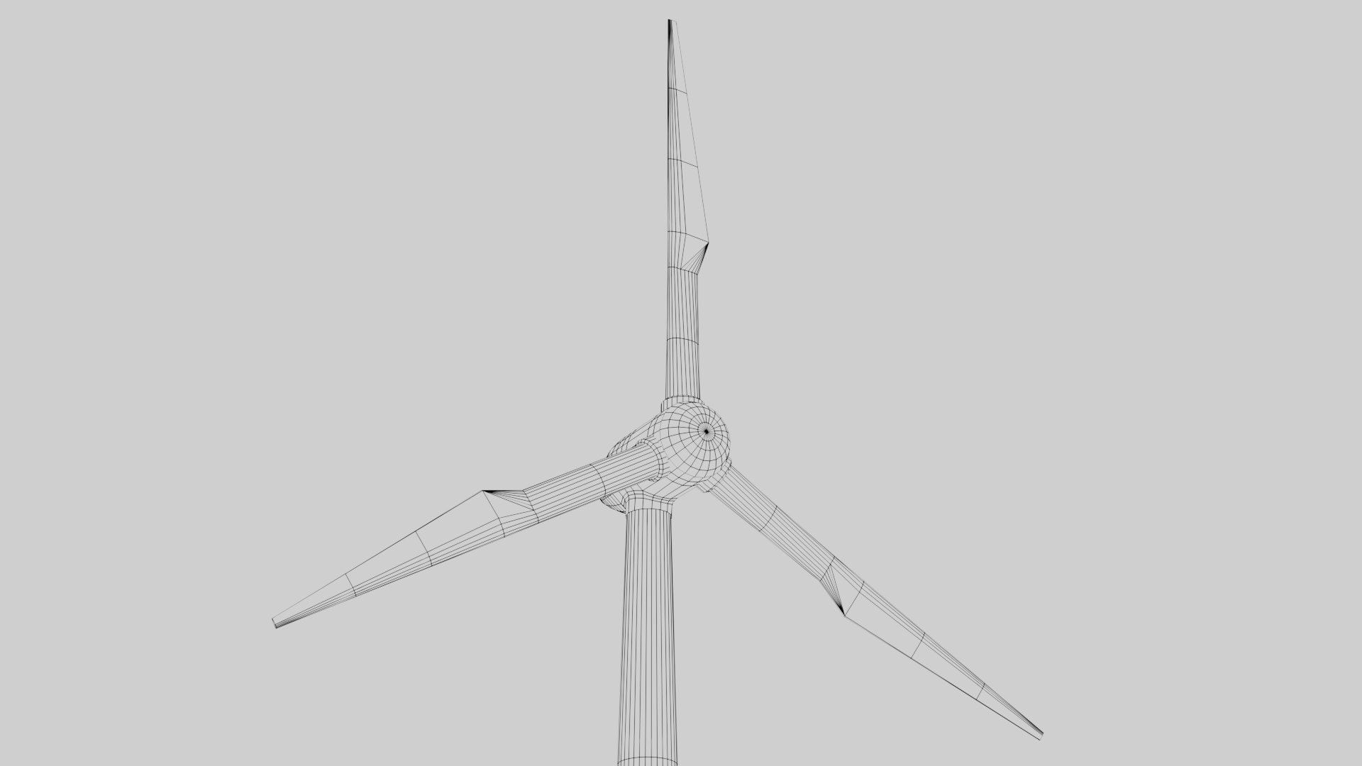 Wind Turbine Low Poly Model - TurboSquid 2057111