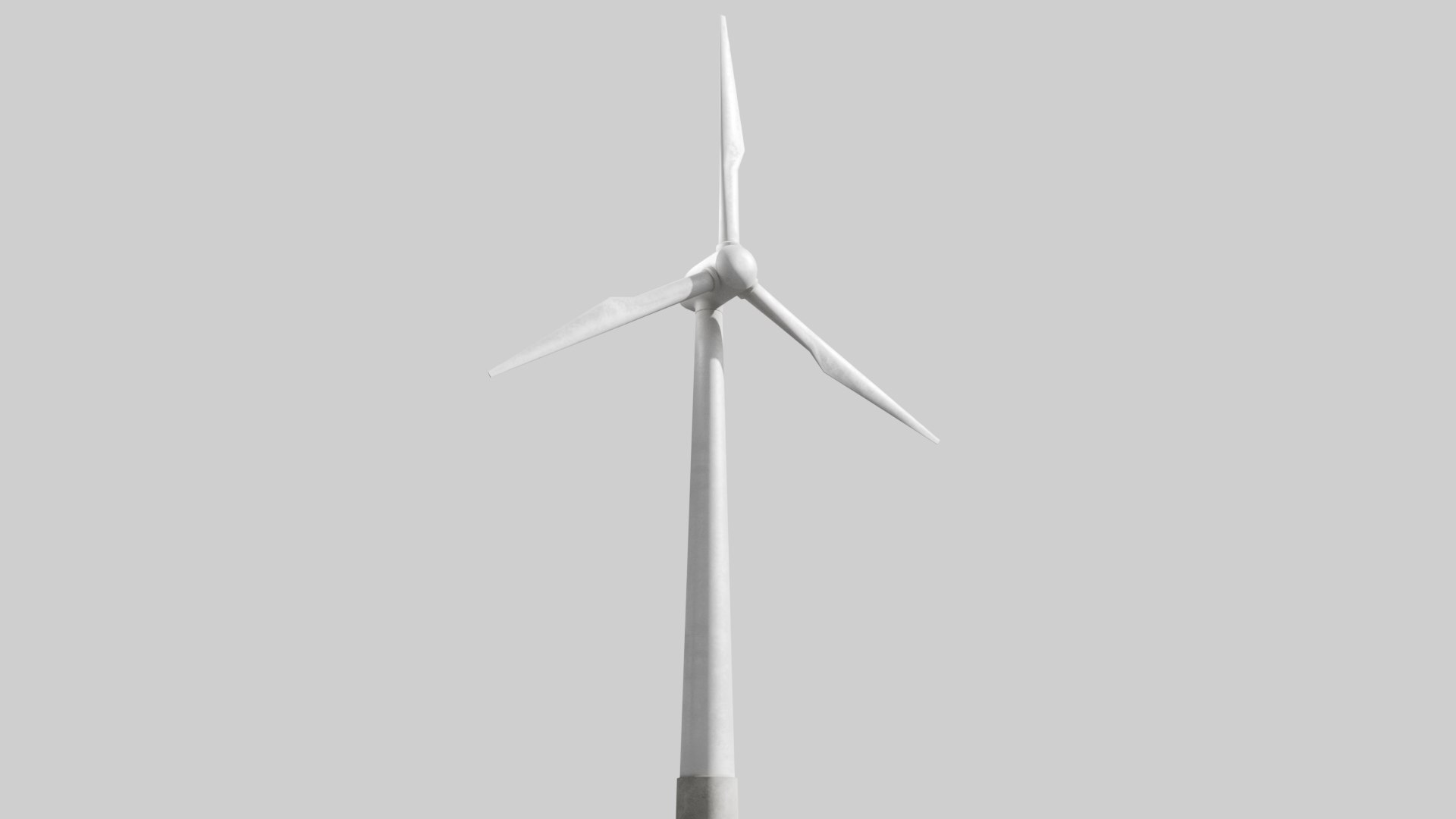 Wind Turbine Low Poly Model - TurboSquid 2057111