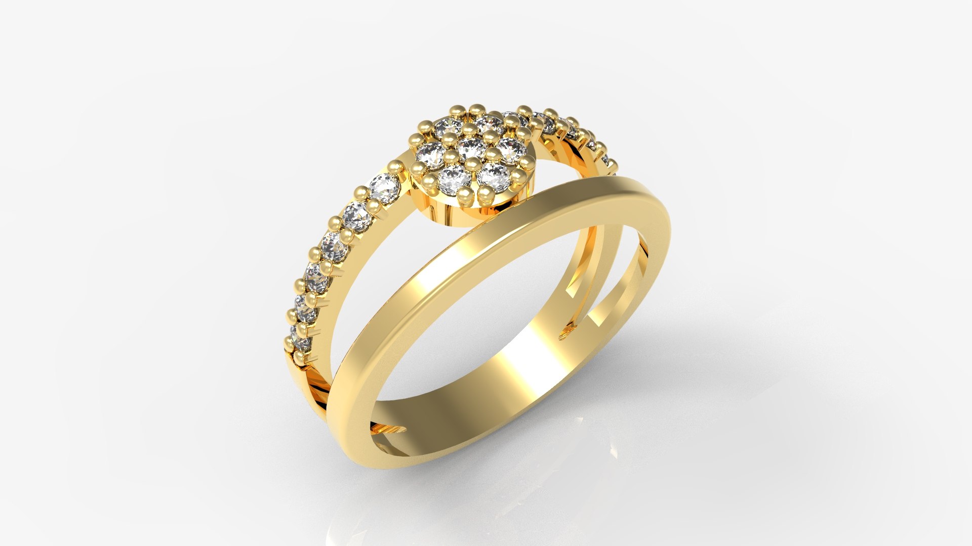 3D model Cincin diamond ring - TurboSquid 1759427