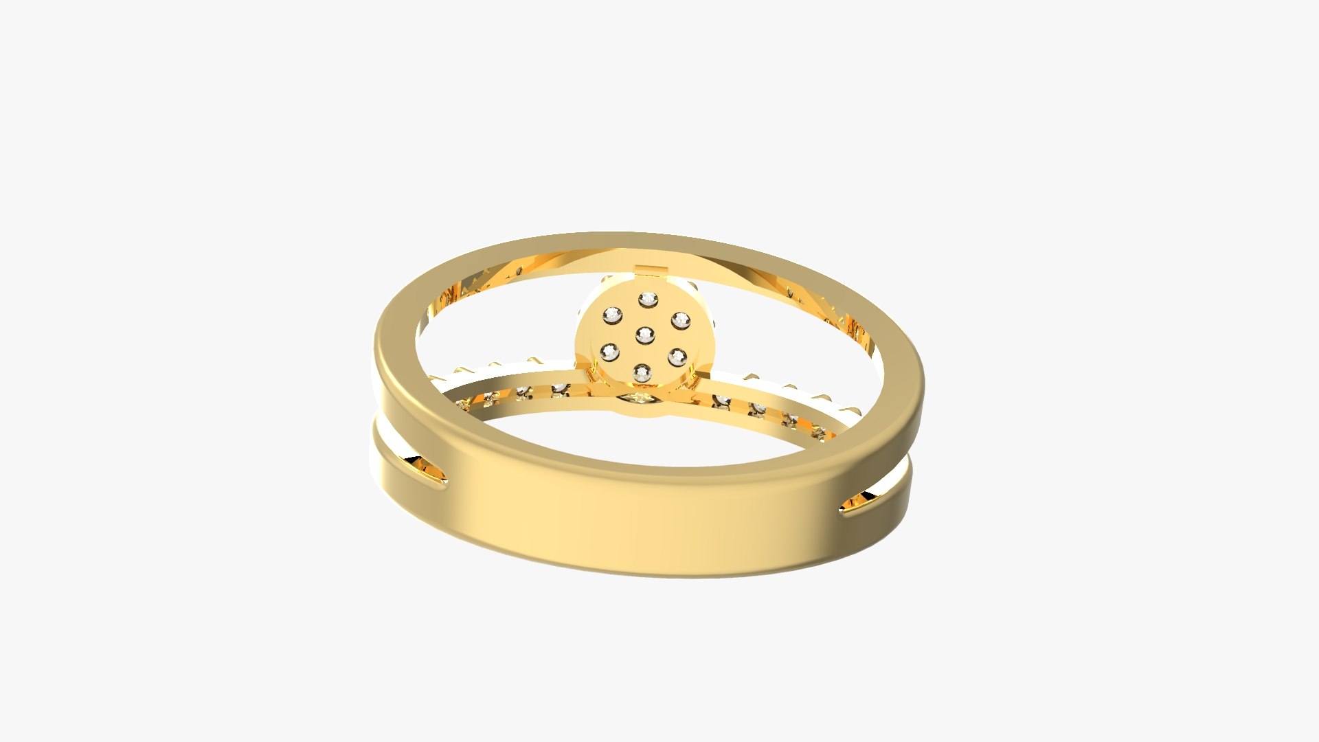 3D model Cincin diamond ring - TurboSquid 1759427