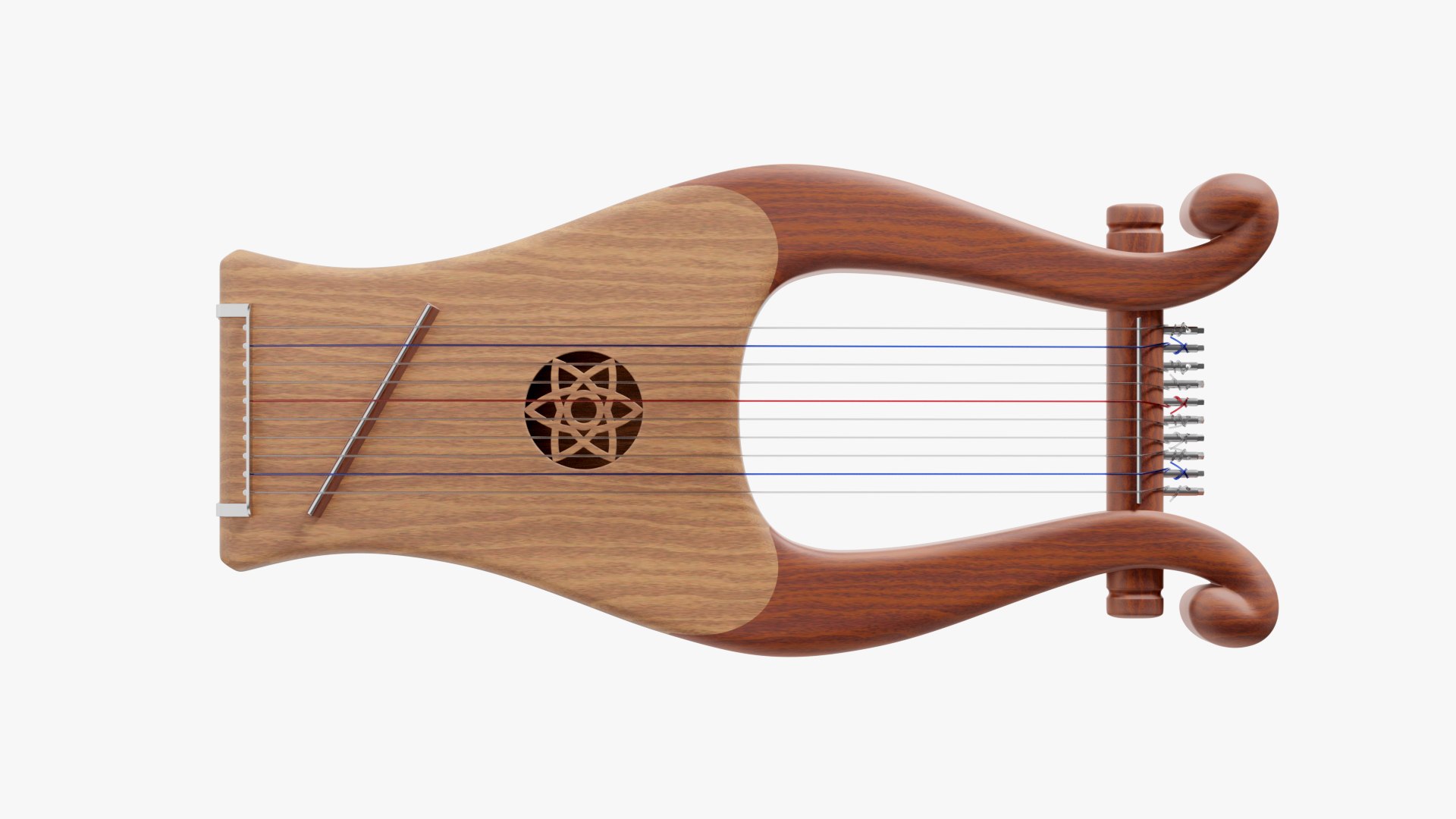 Hebrew Lyre - Kinnor 3D - TurboSquid 2236516