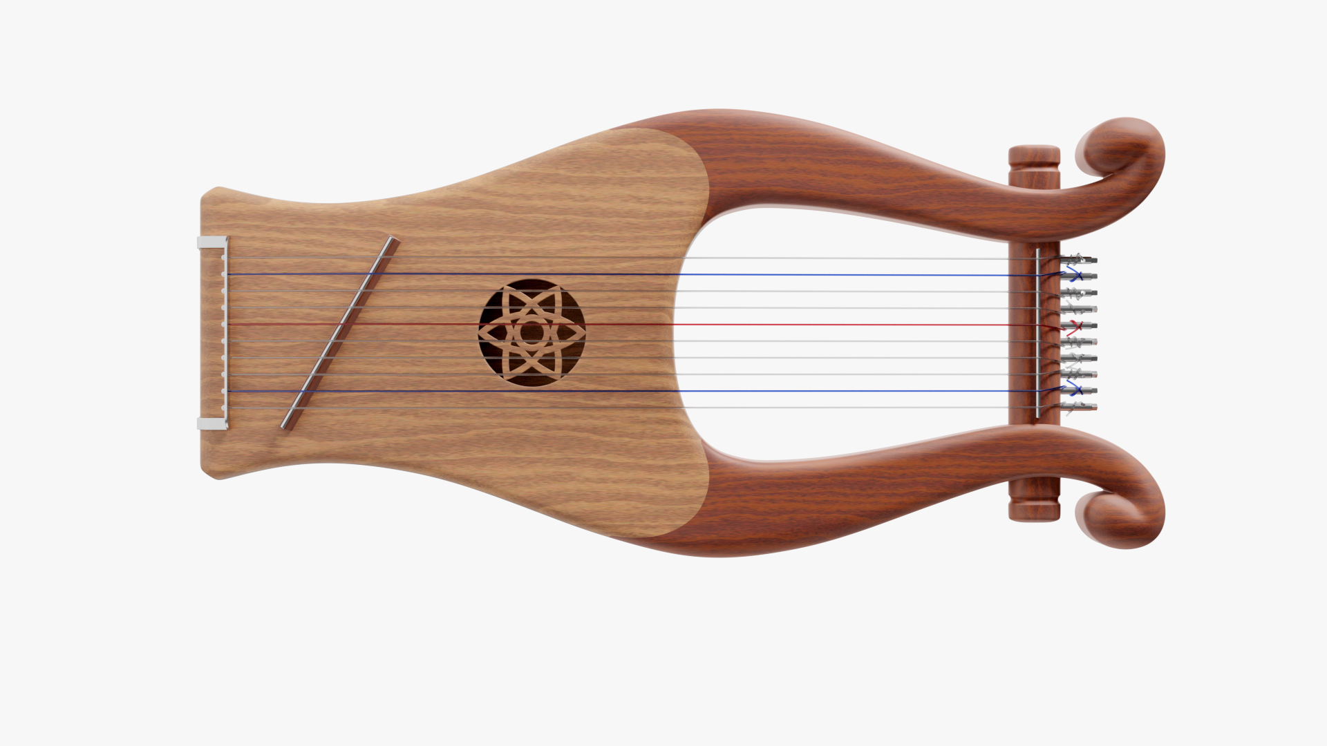 Hebrew Lyre - Kinnor 3D - TurboSquid 2236516