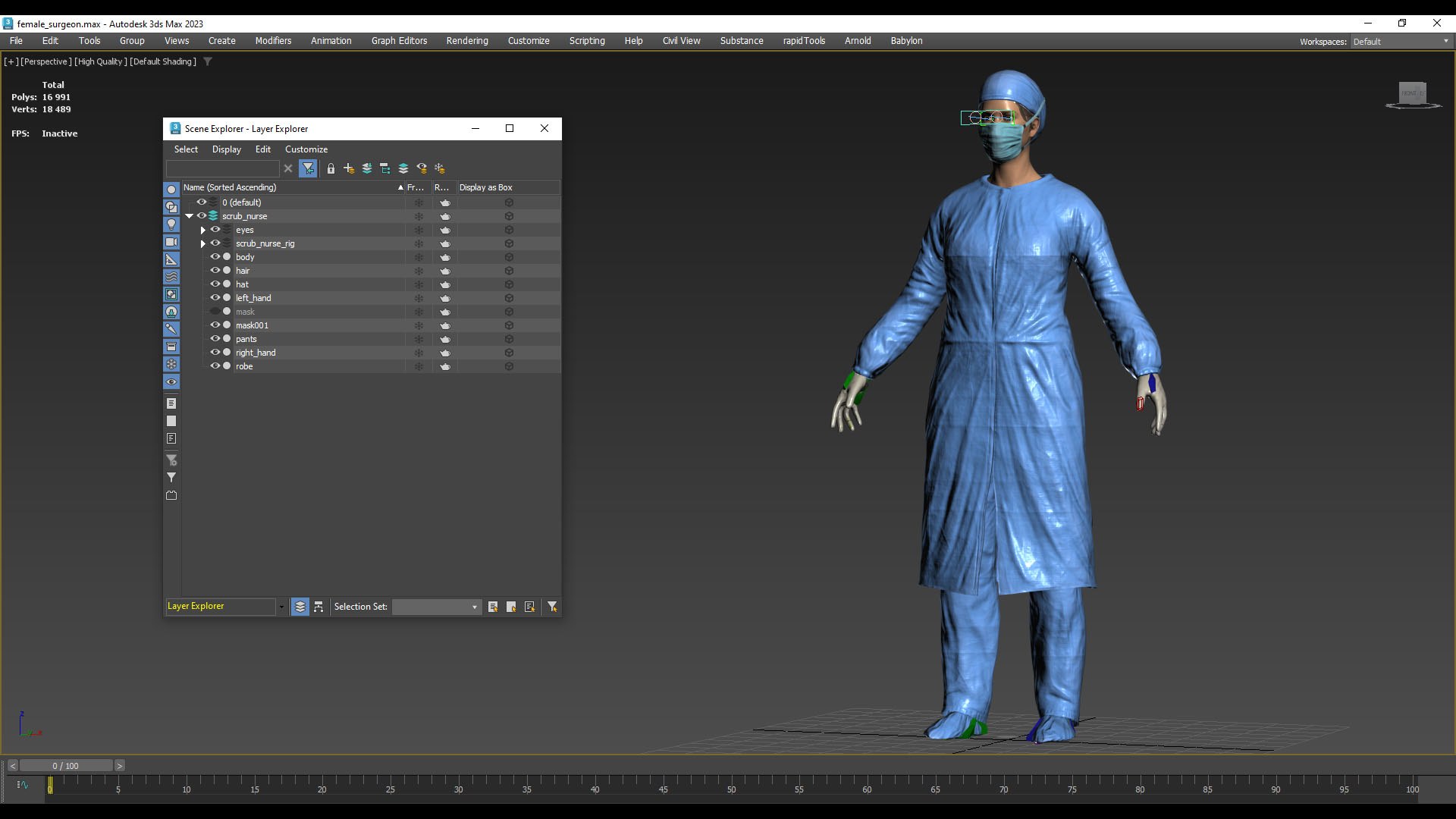 3D Laparoscopy Operation Scene - TurboSquid 2113559