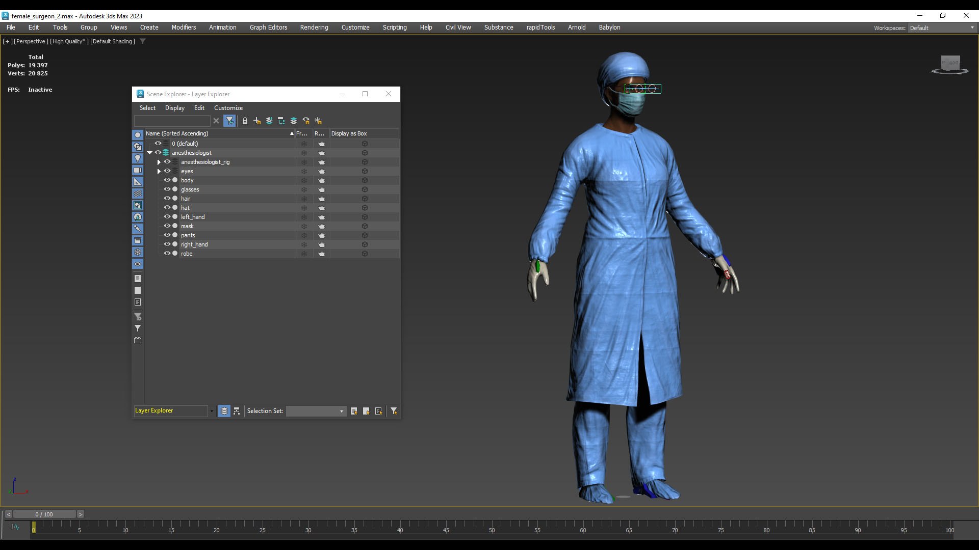 3D Laparoscopy Operation Scene - TurboSquid 2113559