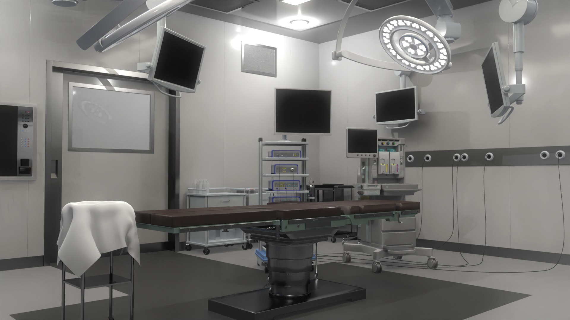 3D Laparoscopy Operation Scene - TurboSquid 2113559